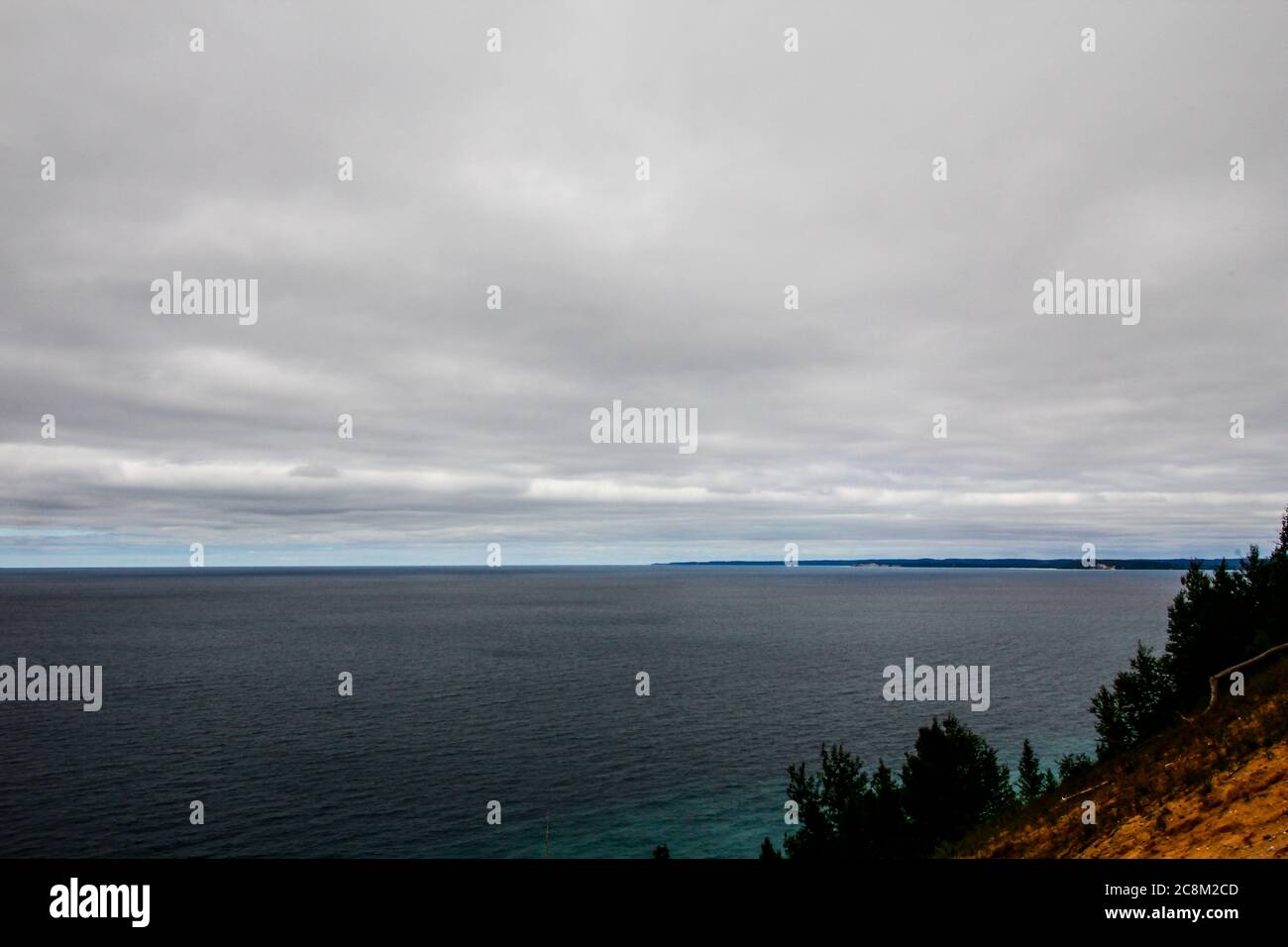 Pyramid Point, Sleeping Bear Dunes National Lakeshore, Michigan Stock ...