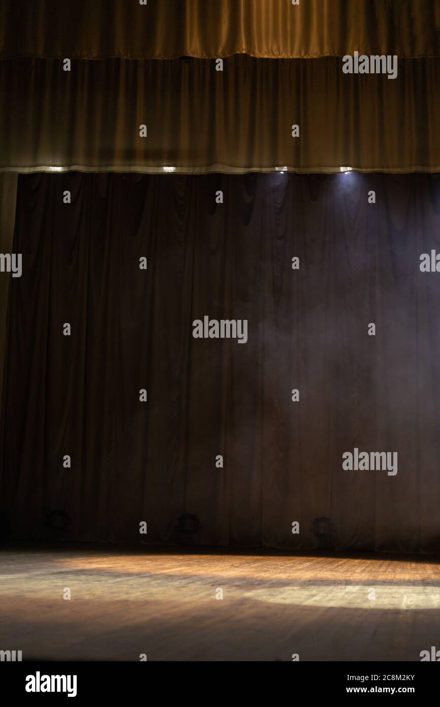 Theater stage puffs smoke hi-res stock photography and images - Alamy