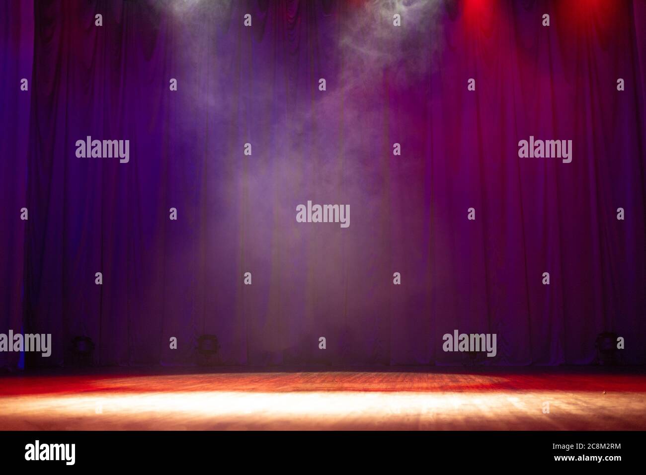 Theater stage puffs smoke hi-res stock photography and images - Alamy