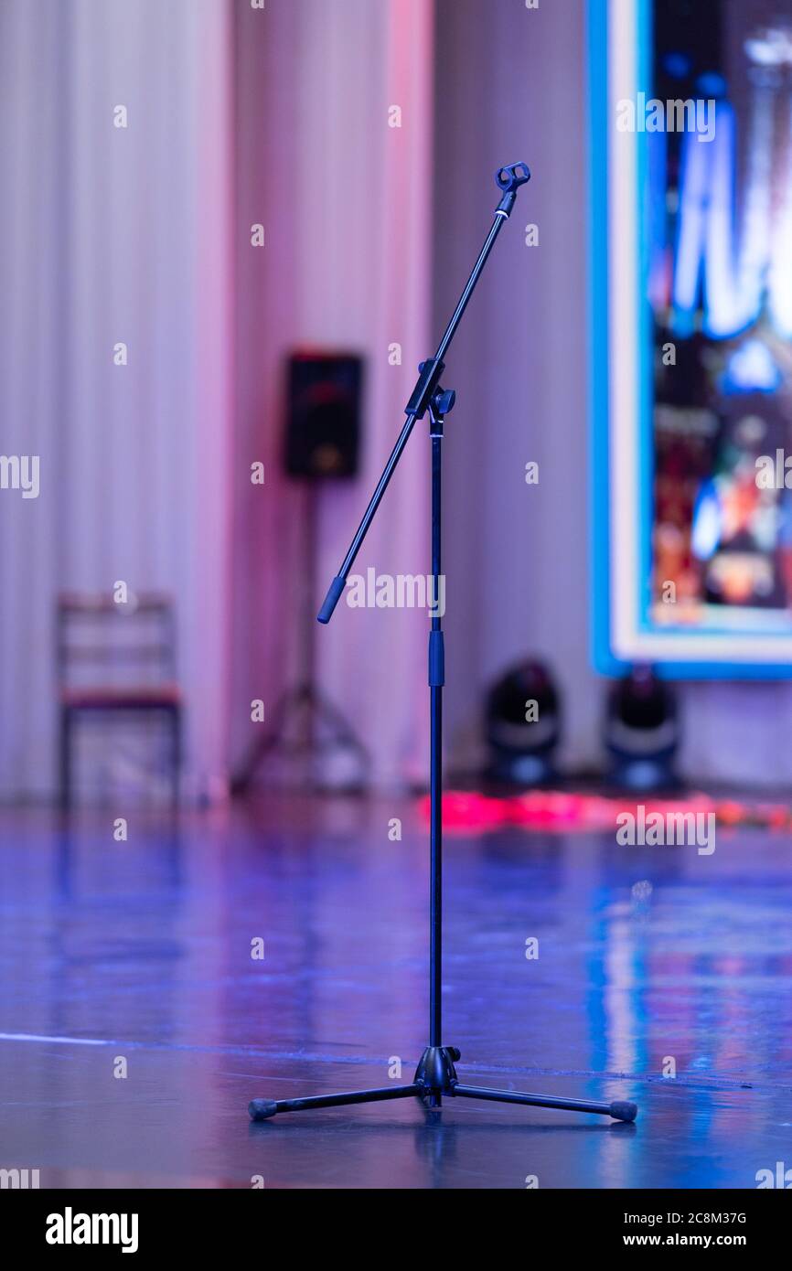 Texture background for design. Stage light. Musical instruments and ...