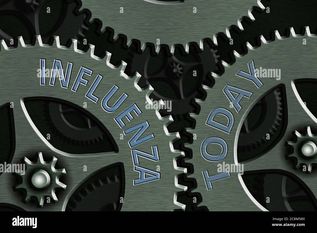 Handwriting text writing Influenza. Conceptual photo any of various ...