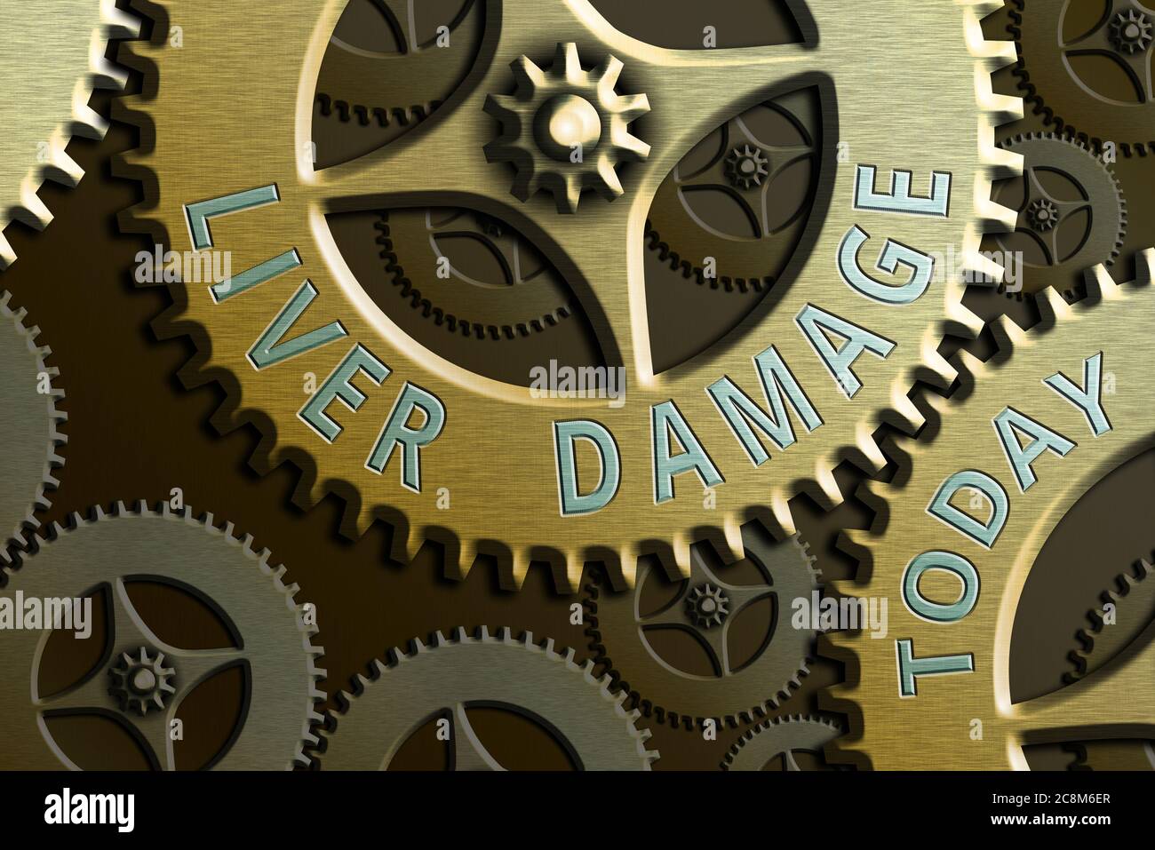 Text sign showing Liver Damage. Business photo showcasing any disorder ...