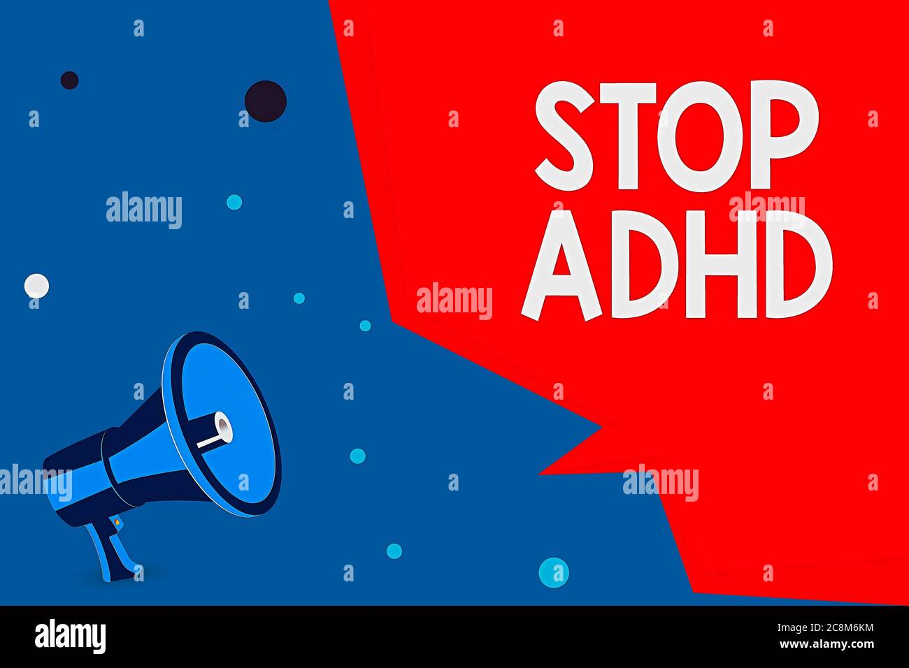 Word writing text Stop Adhd. Business photo showcasing treat a disorder ...