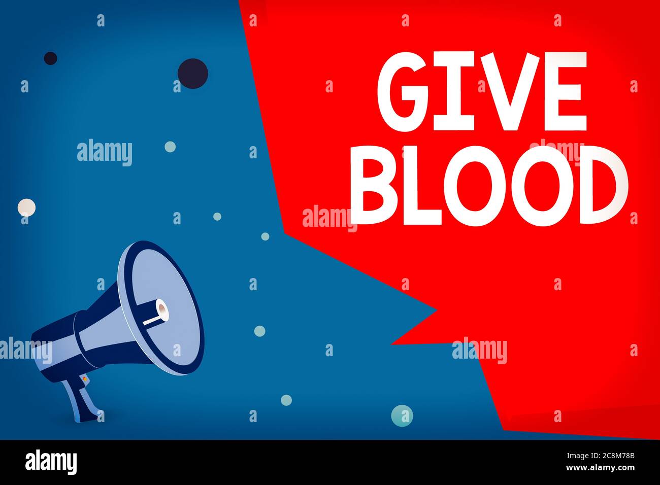 Word writing text Give Blood. Business photo showcasing an individual ...