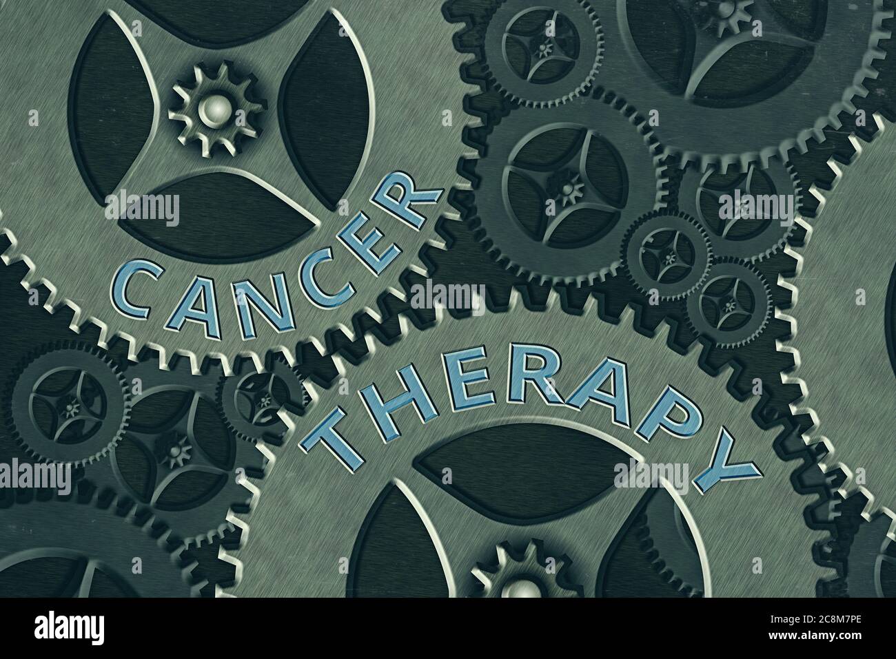 Conceptual hand writing showing Cancer Therapy. Concept meaning the ...