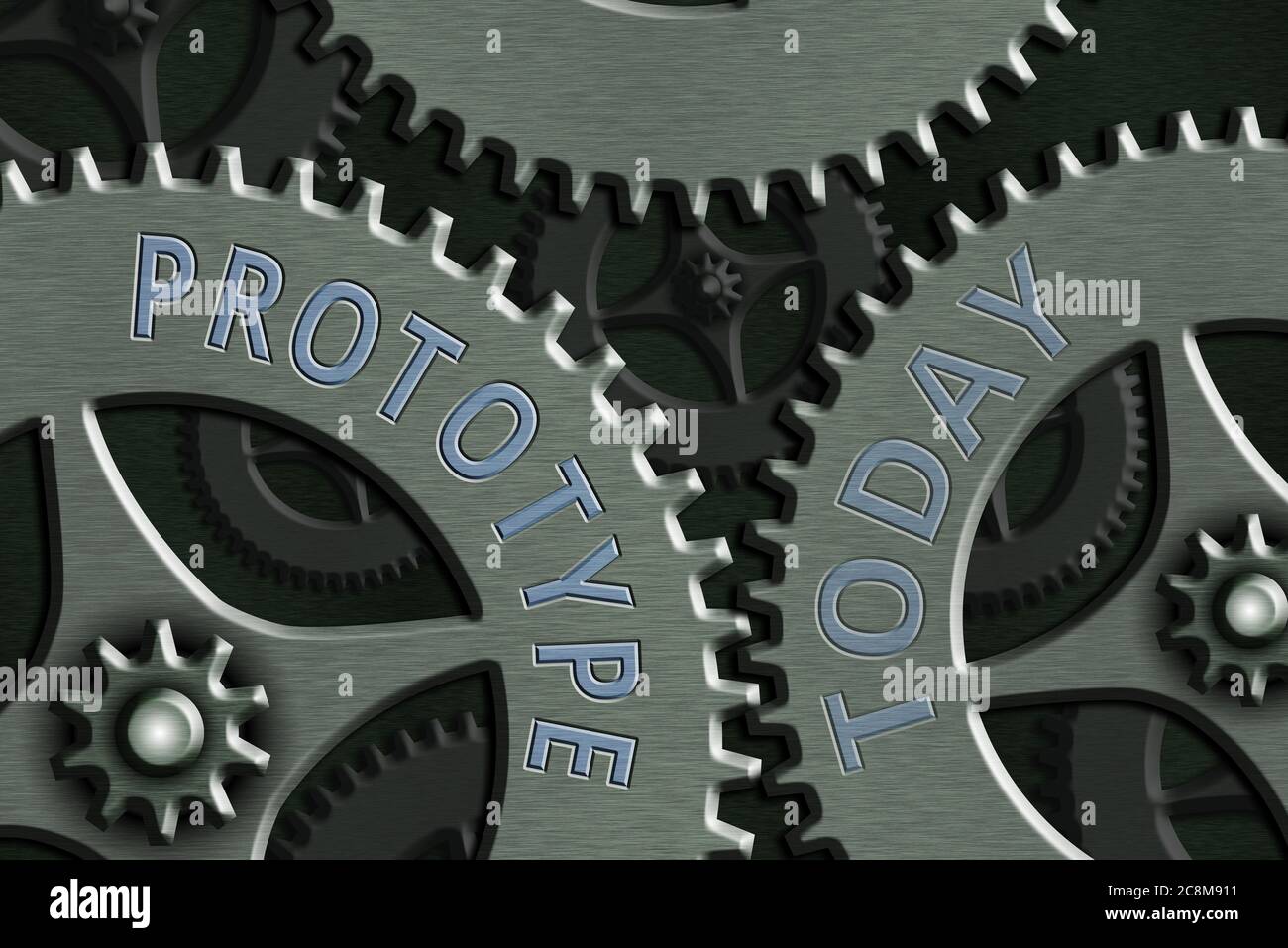 Handwriting text writing Prototype. Conceptual photo first and usually ...