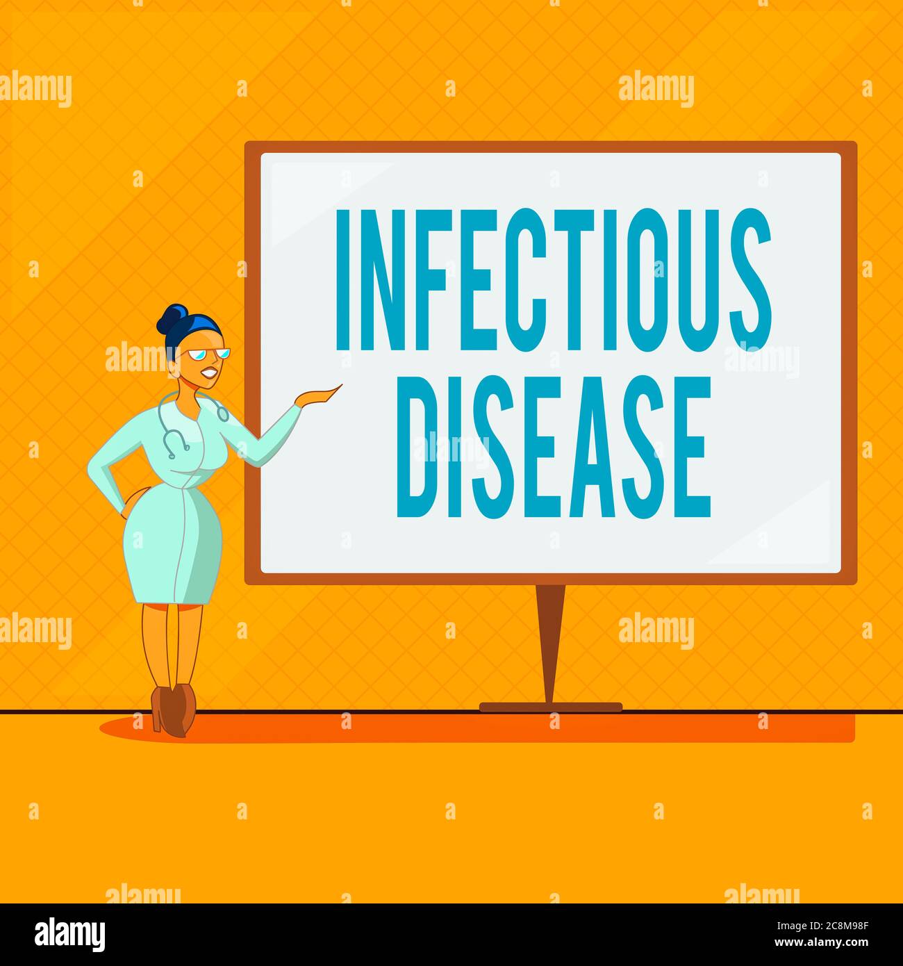 Handwriting text Infectious Disease. Conceptual photo caused by ...