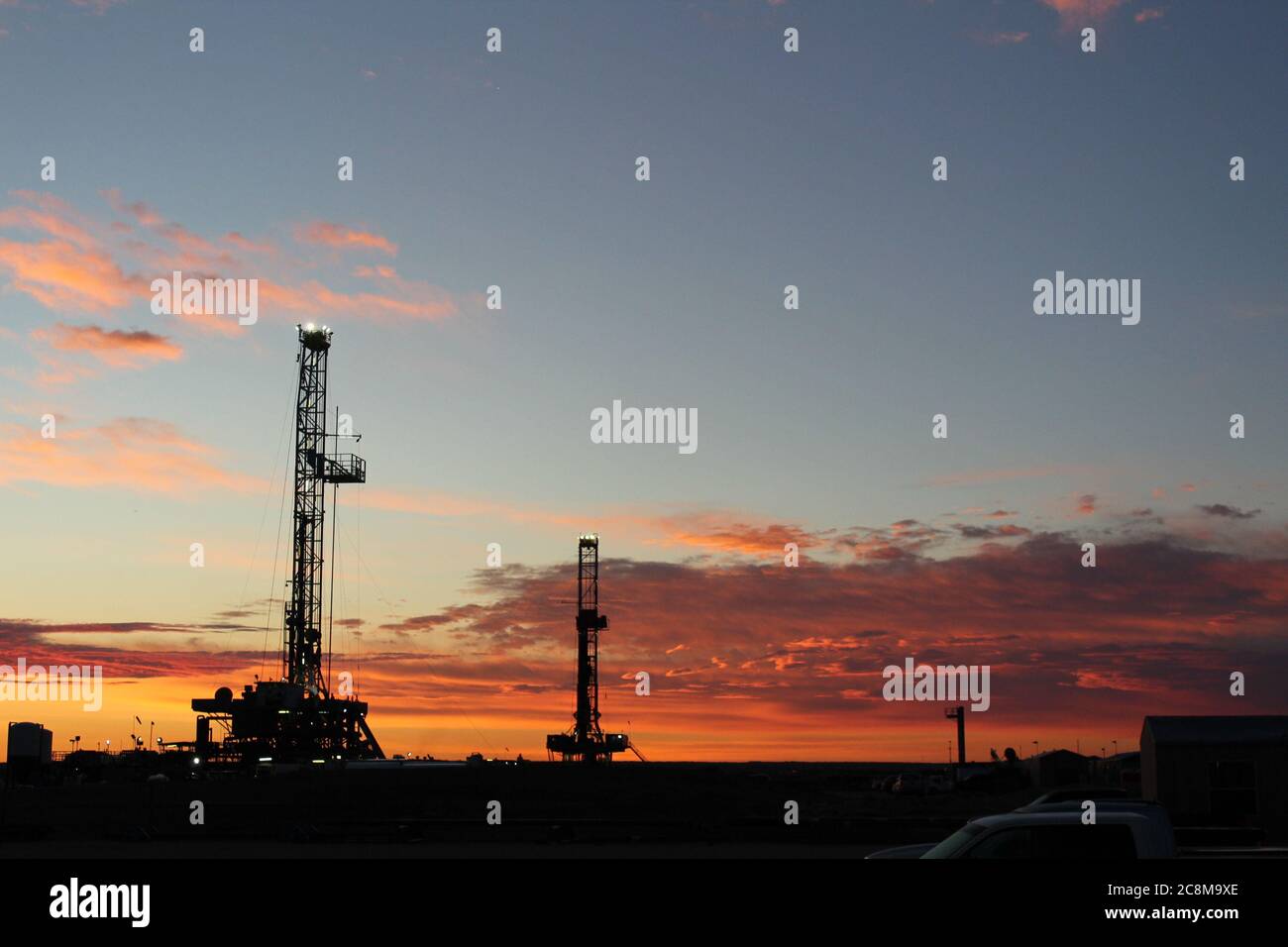 Permian basin oil rigs hi-res stock photography and images - Alamy