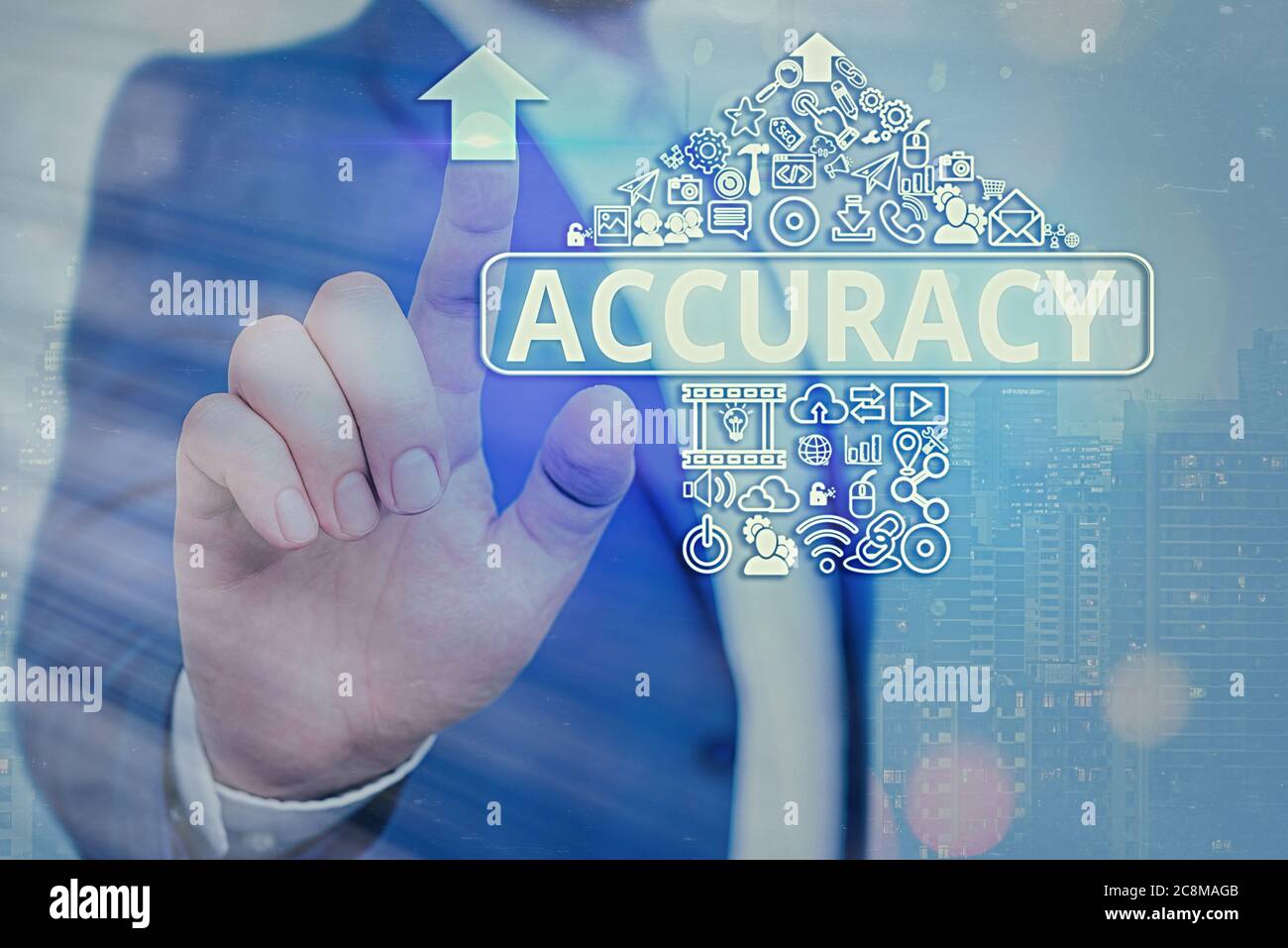 Handwriting text writing Accuracy. Conceptual photo degree of ...