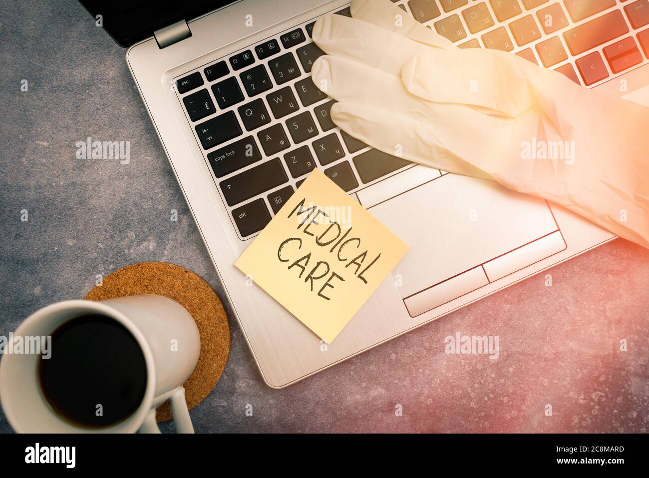 Conceptual hand writing showing Medical Care. Concept meaning the ...