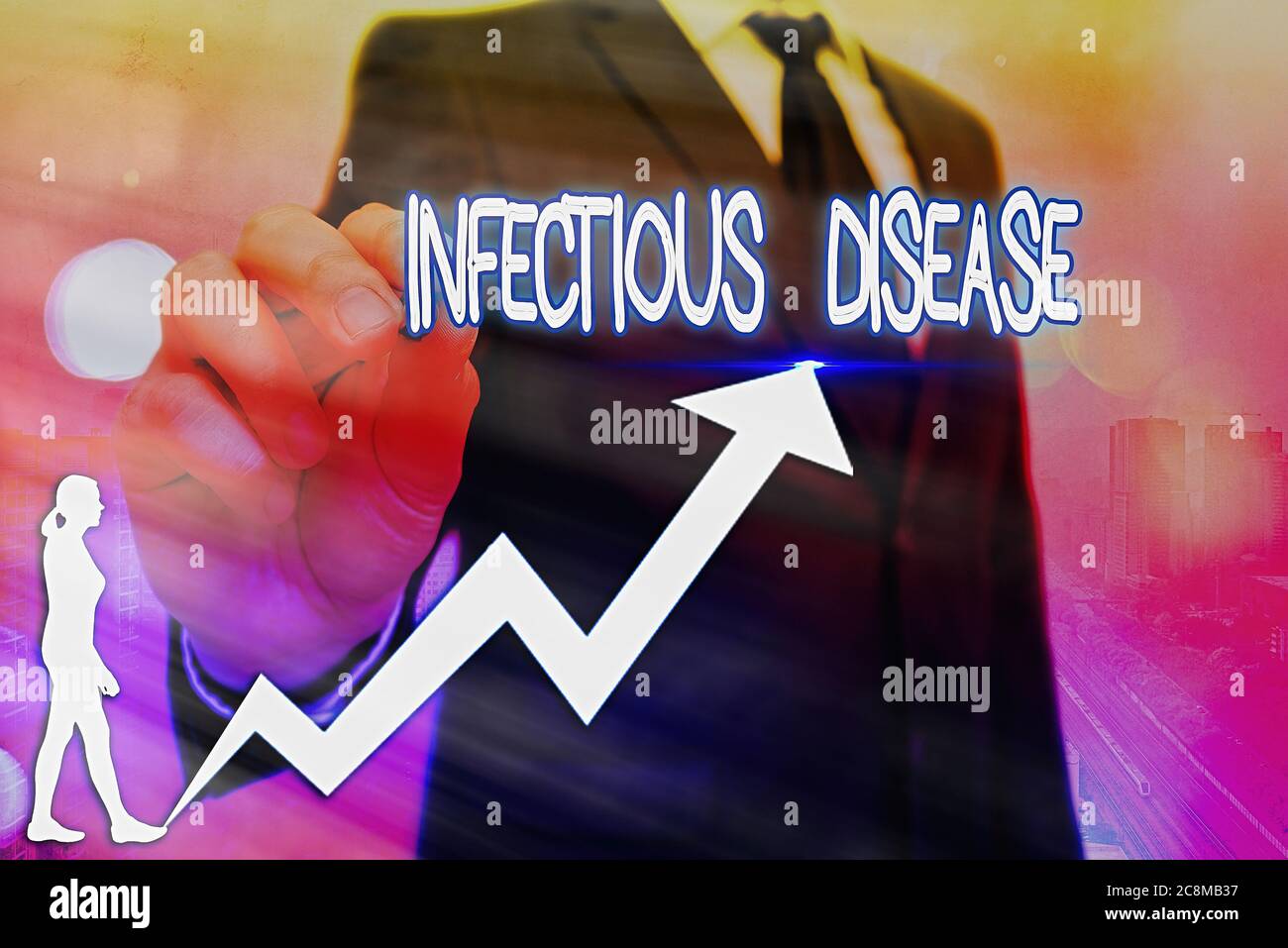 Word writing text Infectious Disease. Business photo showcasing caused ...