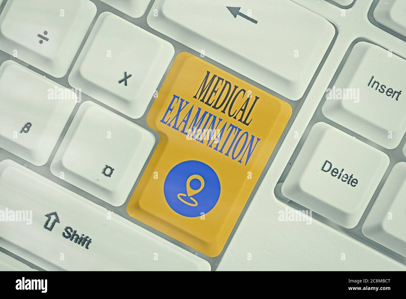 Conceptual hand writing showing Medical Examination. Concept meaning ...