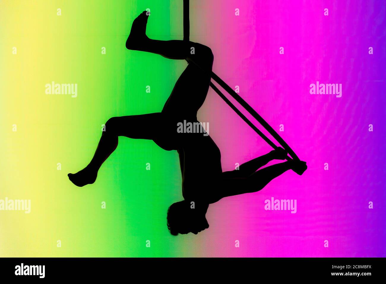 Acrobatic pose hi-res stock photography and images - Alamy