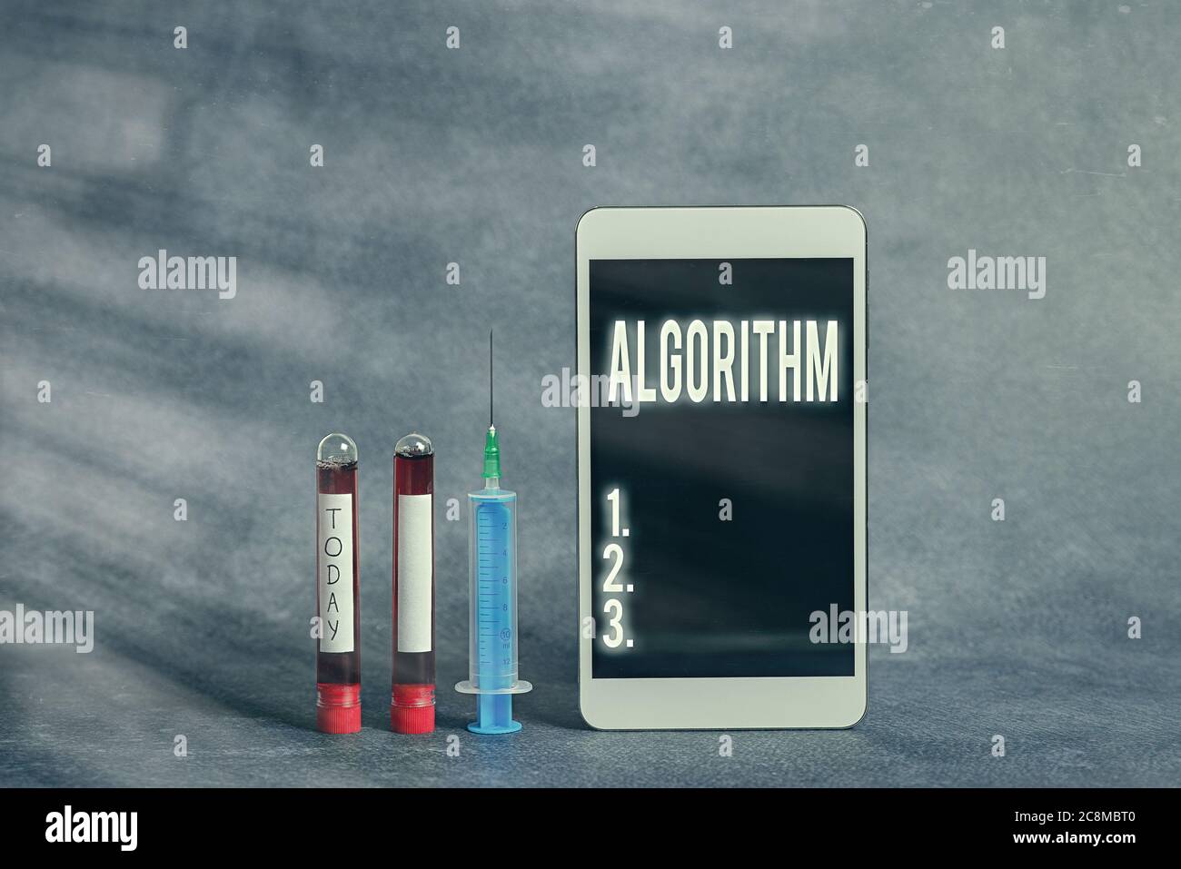 Text sign showing Algorithm. Business photo showcasing procedure for ...