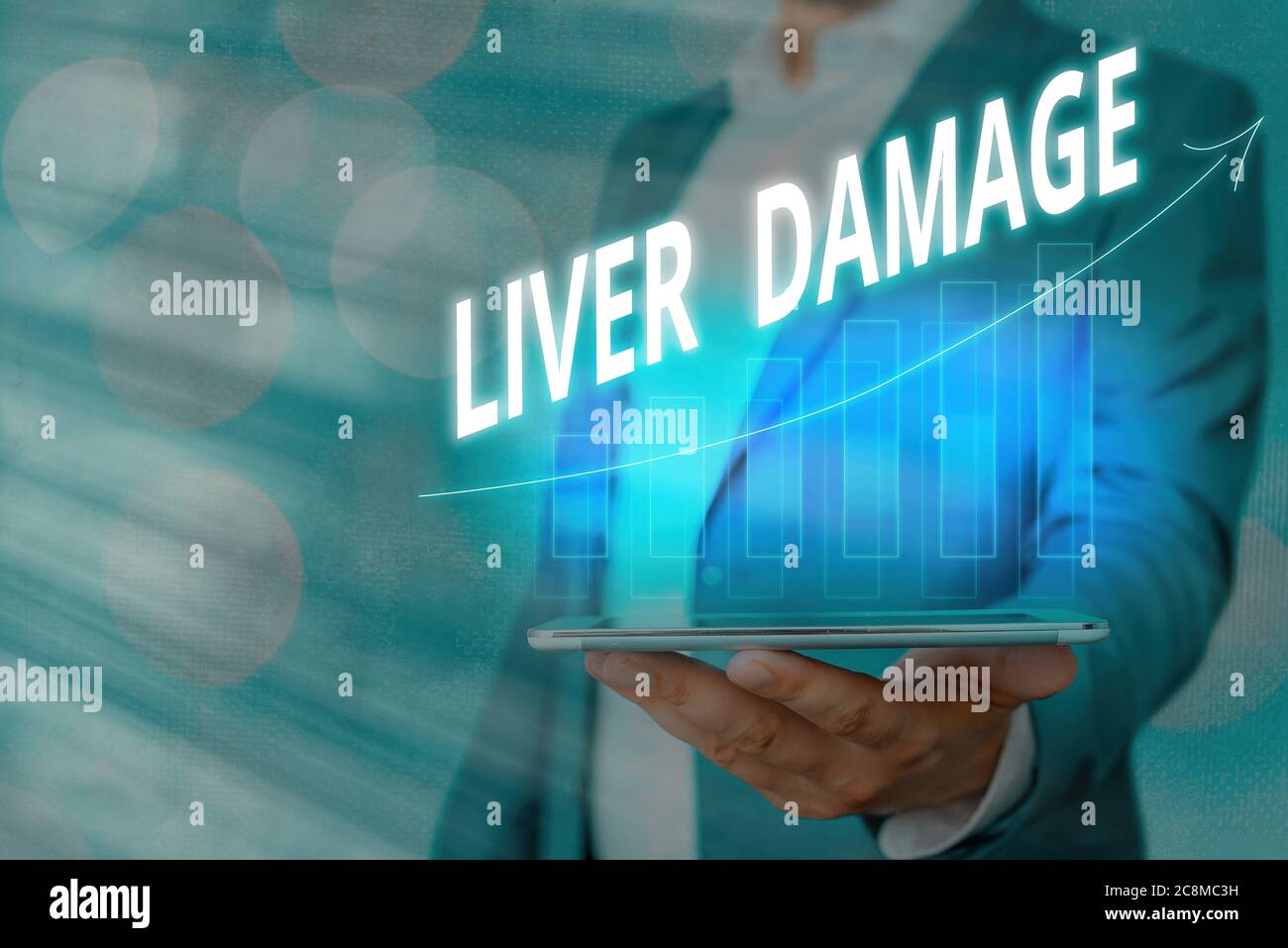 Word writing text Liver Damage. Business photo showcasing any disorder ...