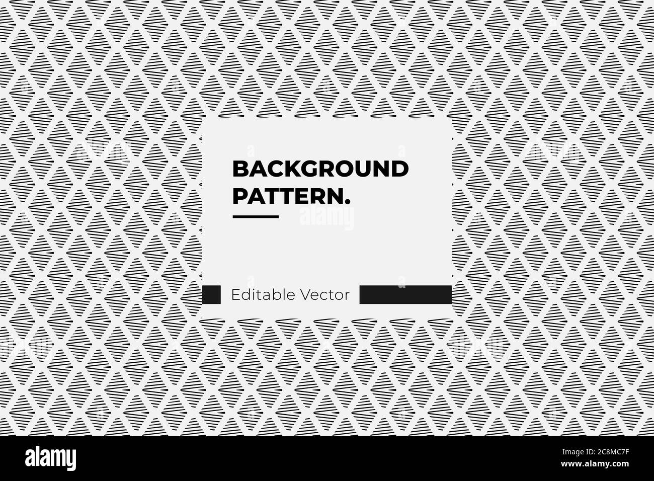 Vertical zigzag chevron seamless pattern background in black and white ...