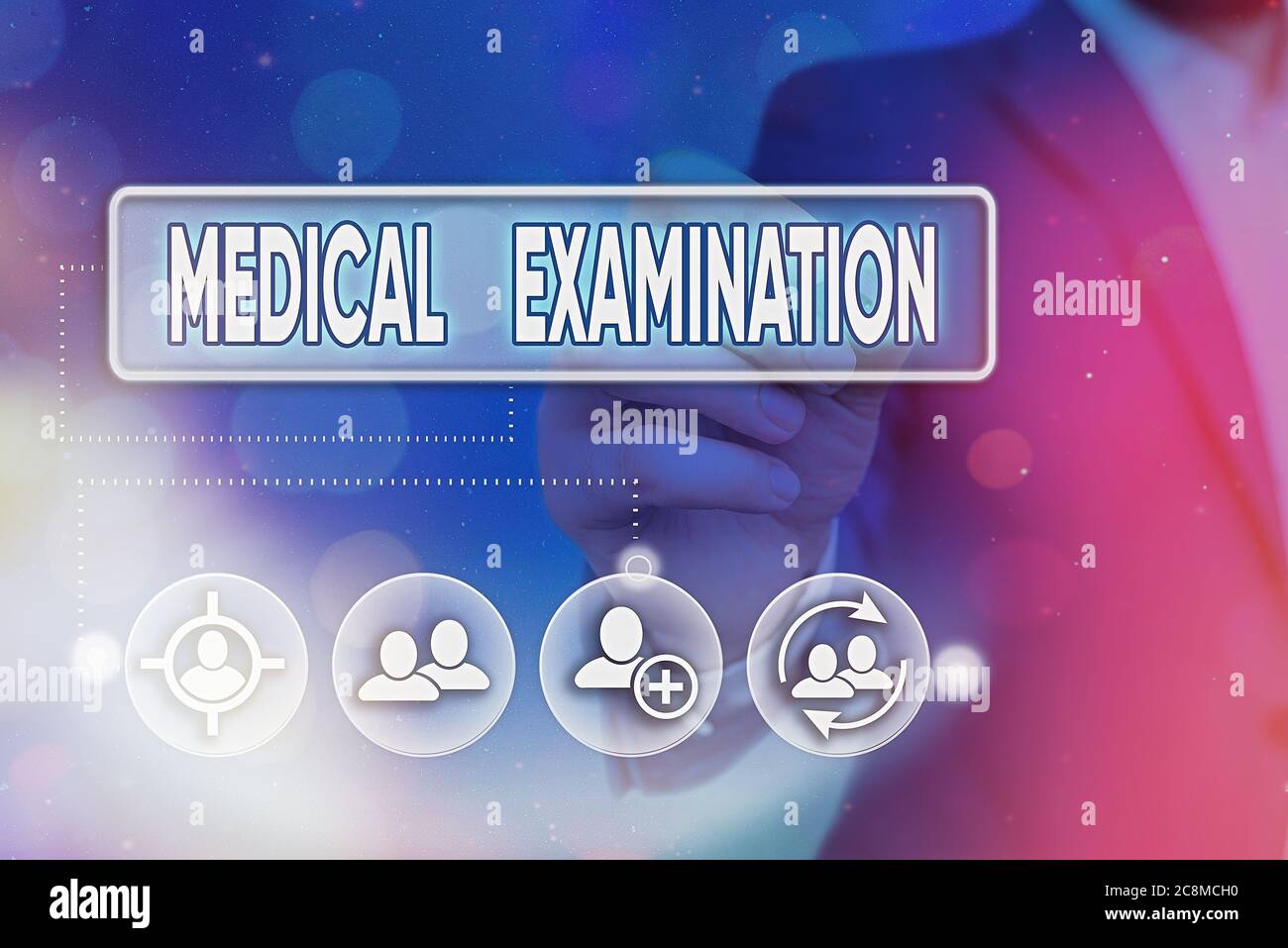 Word writing text Medical Examination. Business photo showcasing the ...