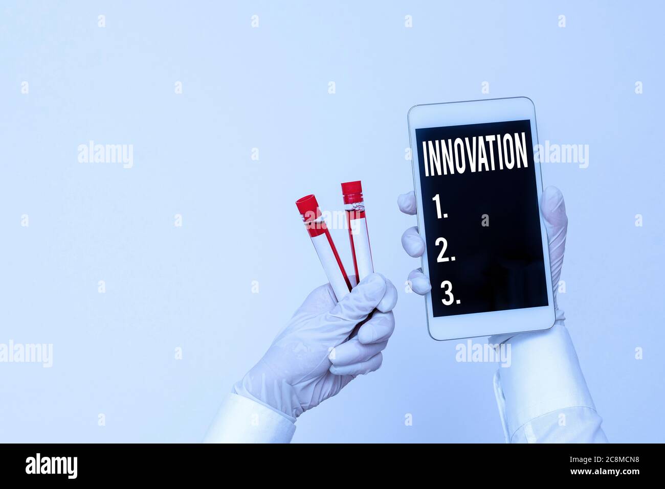 Handwriting text writing Innovation. Conceptual photo the application ...