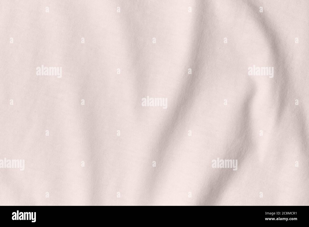 Texture and background of crumpled cream fabric Stock Photo - Alamy