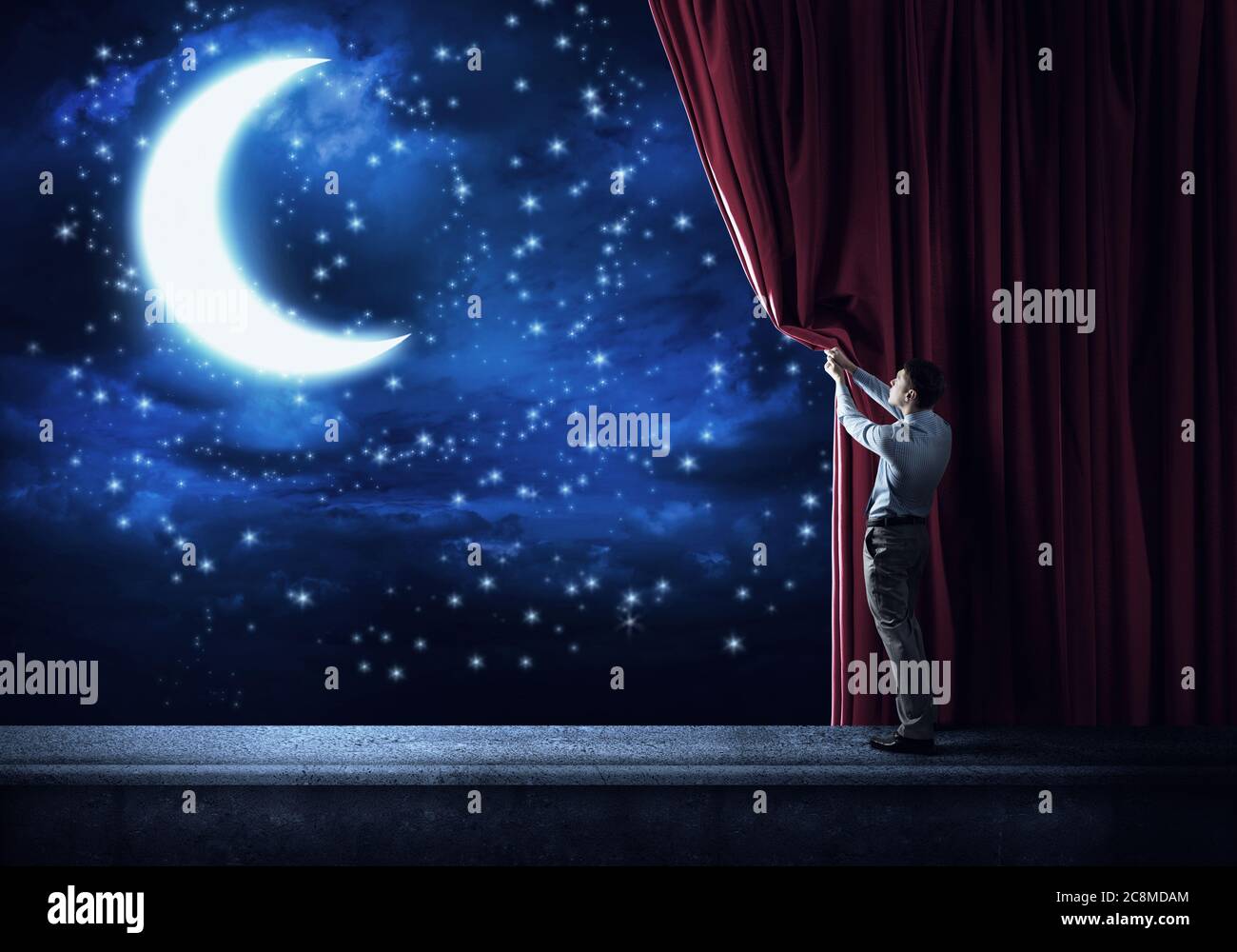 Superman hand gesture hi-res stock photography and images - Alamy