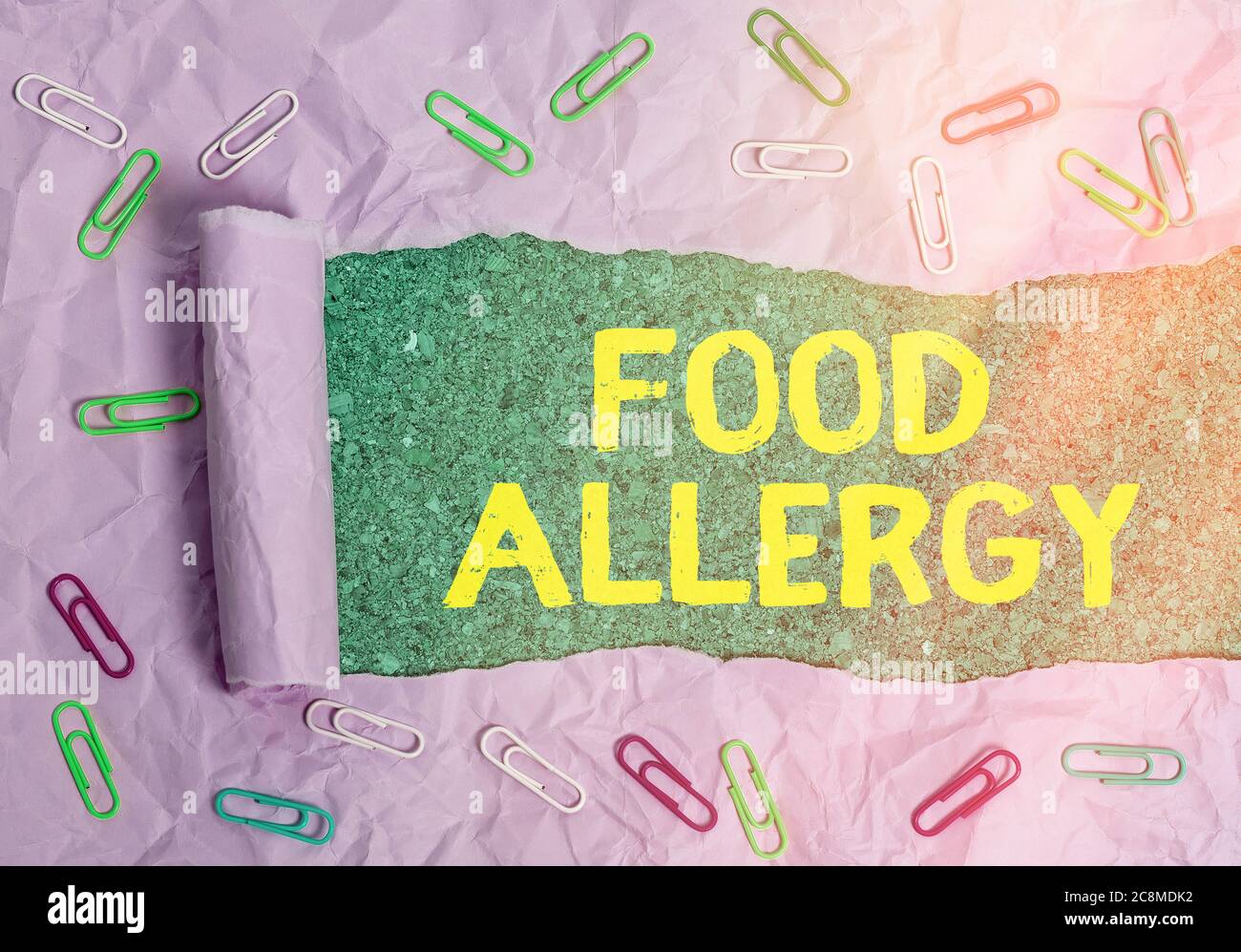 Word writing text Food Allergy. Business photo showcasing abnormal ...