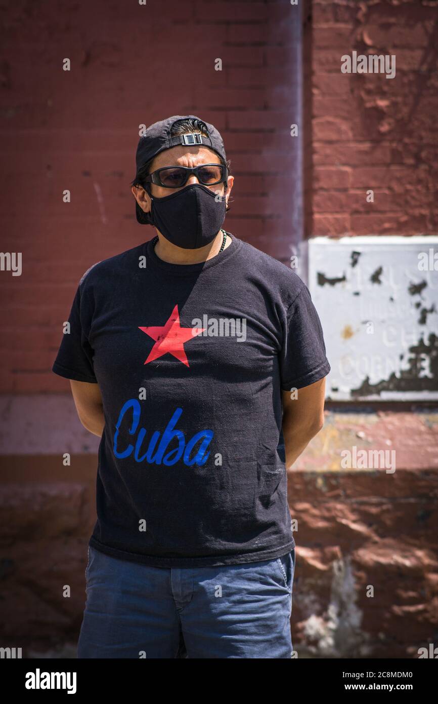 Pro Libertad--free Puerto Rico activist protest march in New York City ...