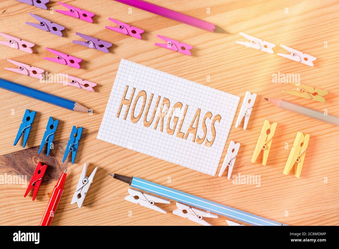Conceptual hand writing showing Hourglass. Concept meaning instrument ...
