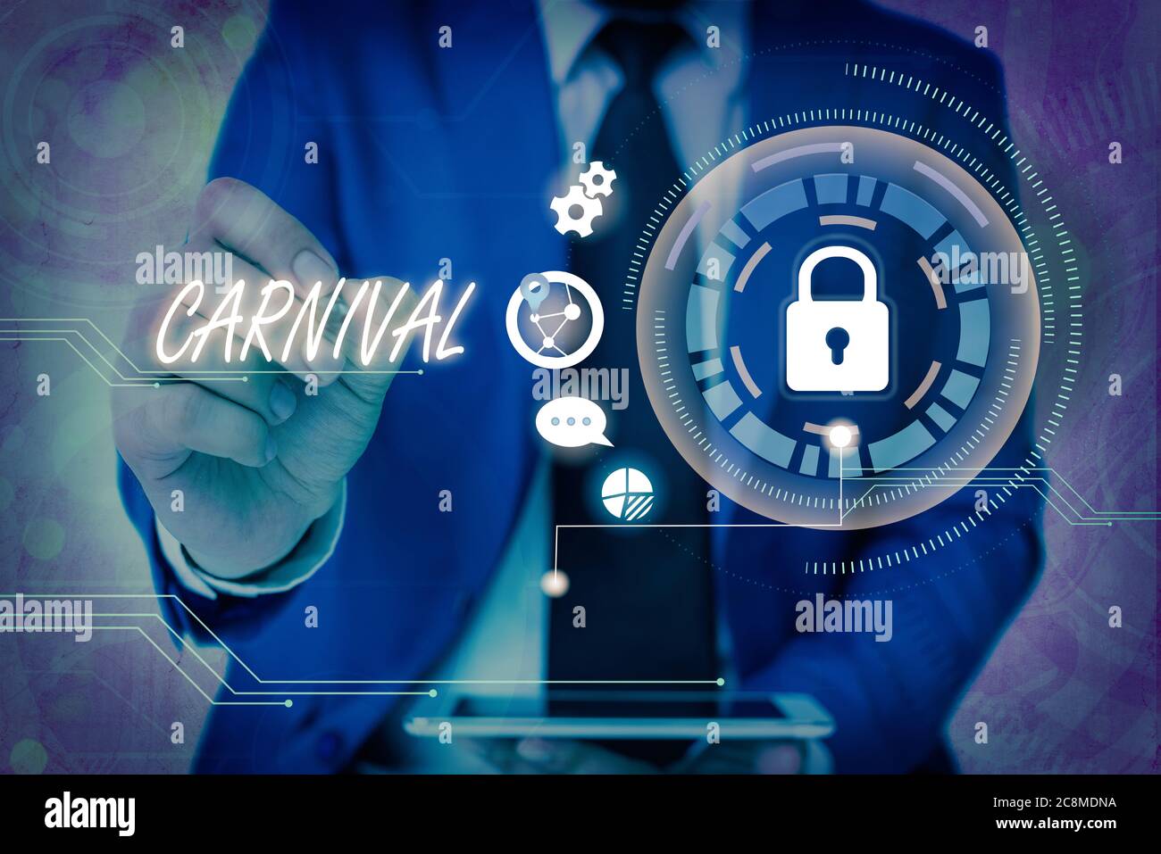 Word writing text Carnival. Business photo showcasing traveling ...