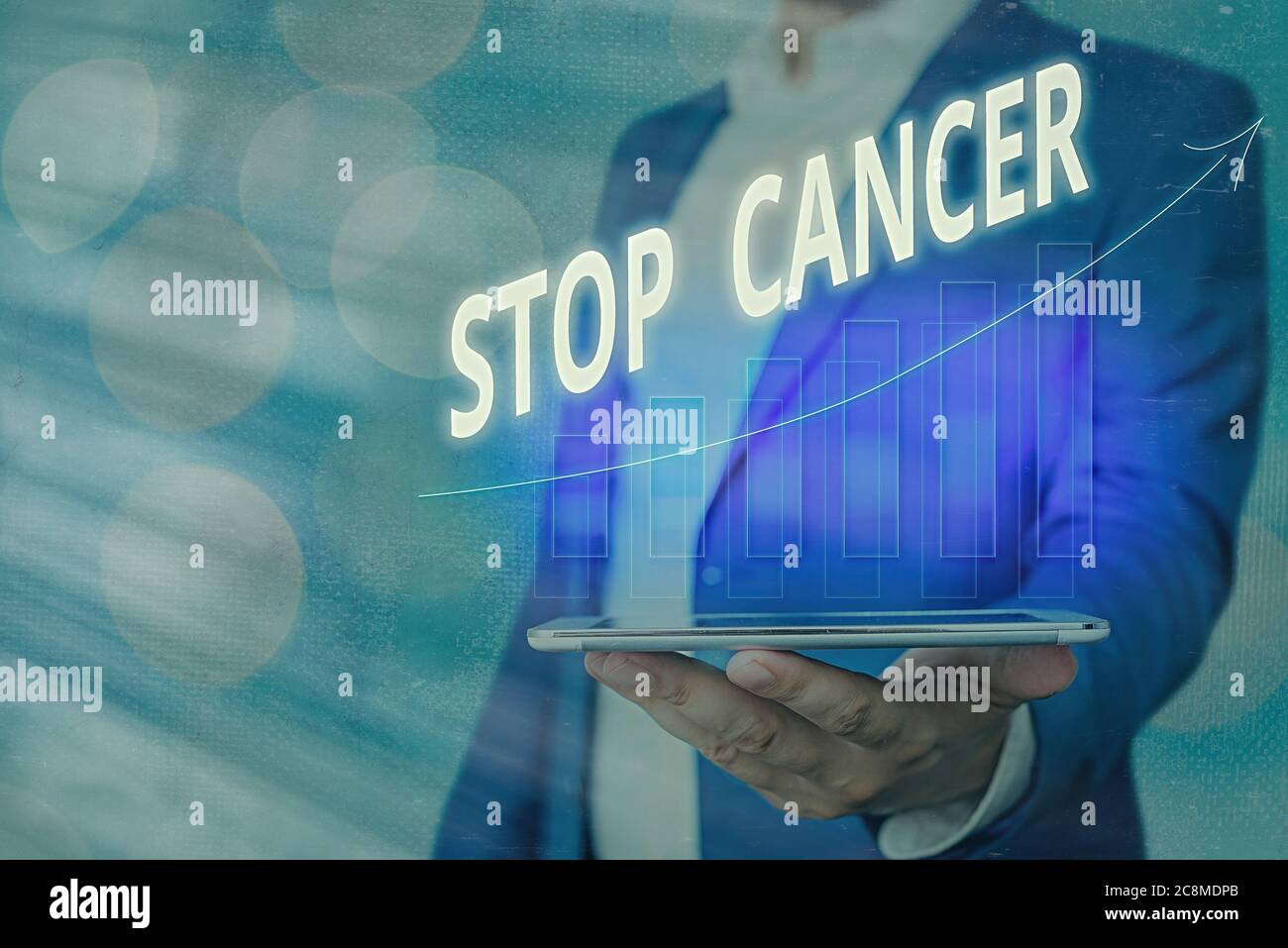 Word writing text Stop Cancer. Business photo showcasing prevent the ...