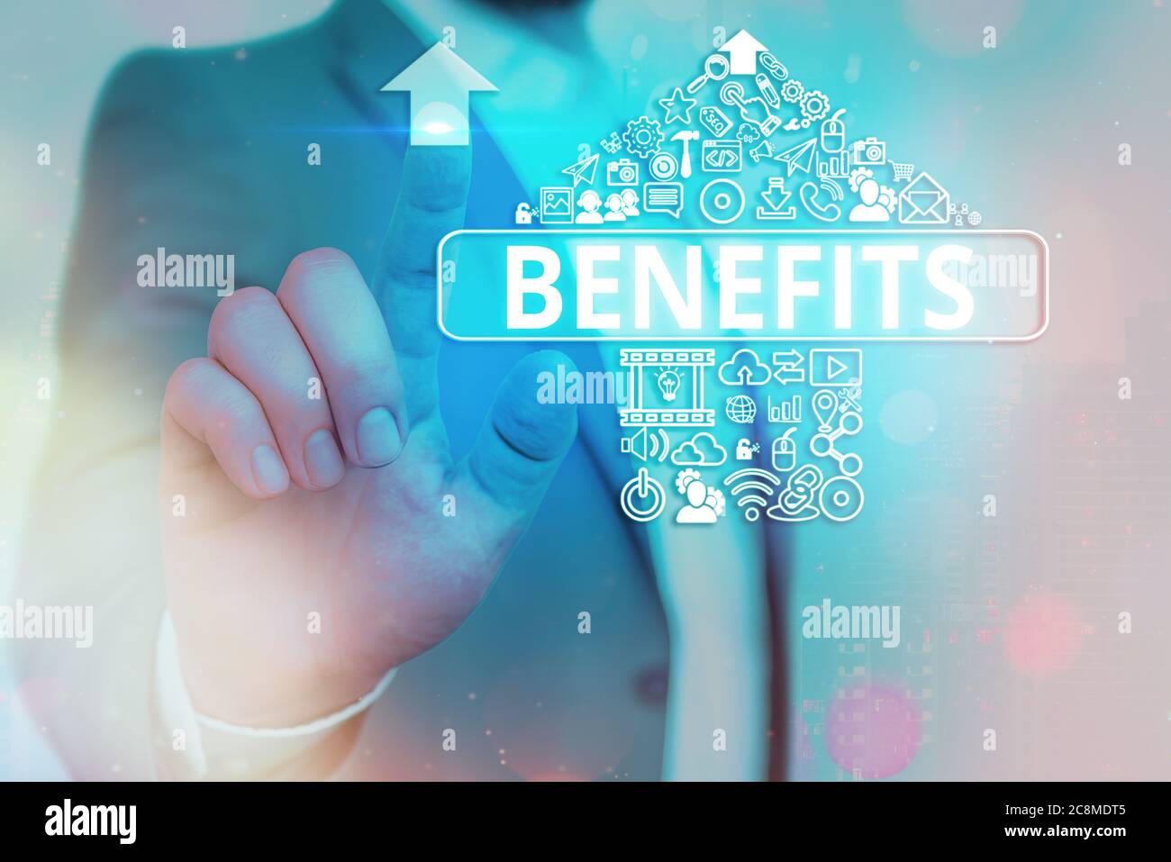 Handwriting text writing Benefits. Conceptual photo produces helpful ...