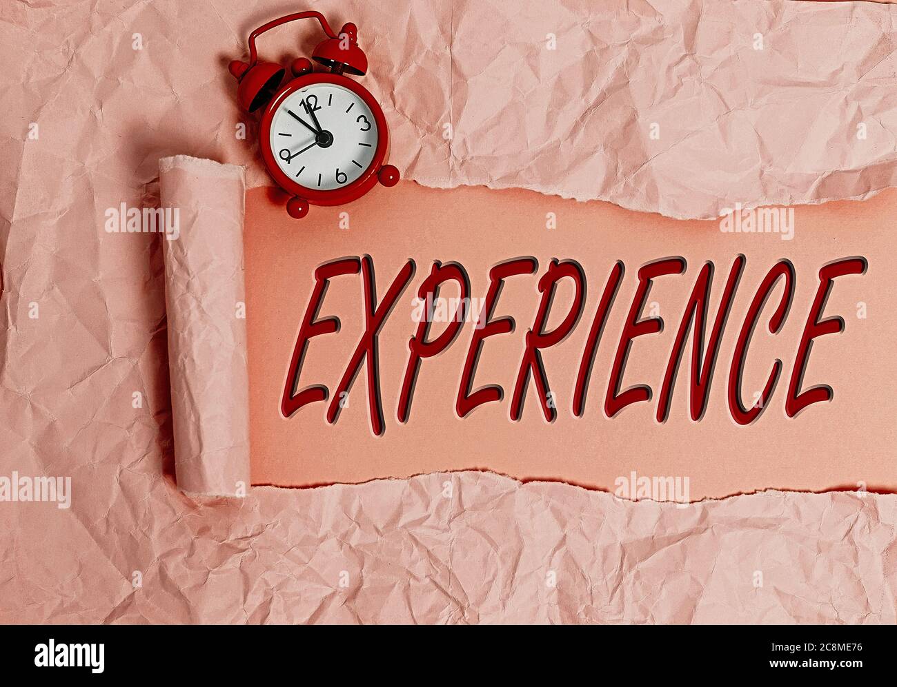 Word writing text Experience. Business photo showcasing something an ...