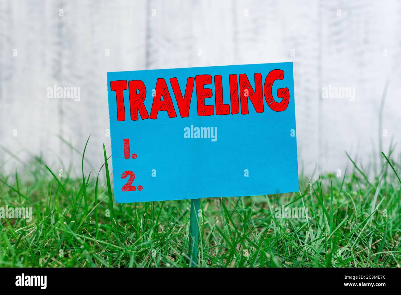 Handwriting text Traveling. Conceptual photo going to different places ...