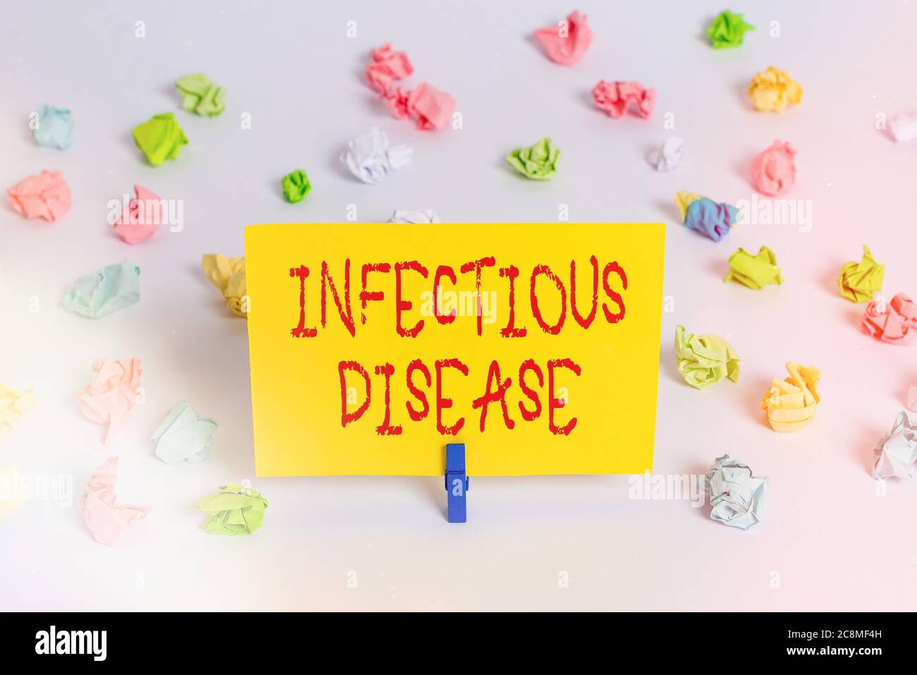 Handwriting text Infectious Disease. Conceptual photo caused by ...