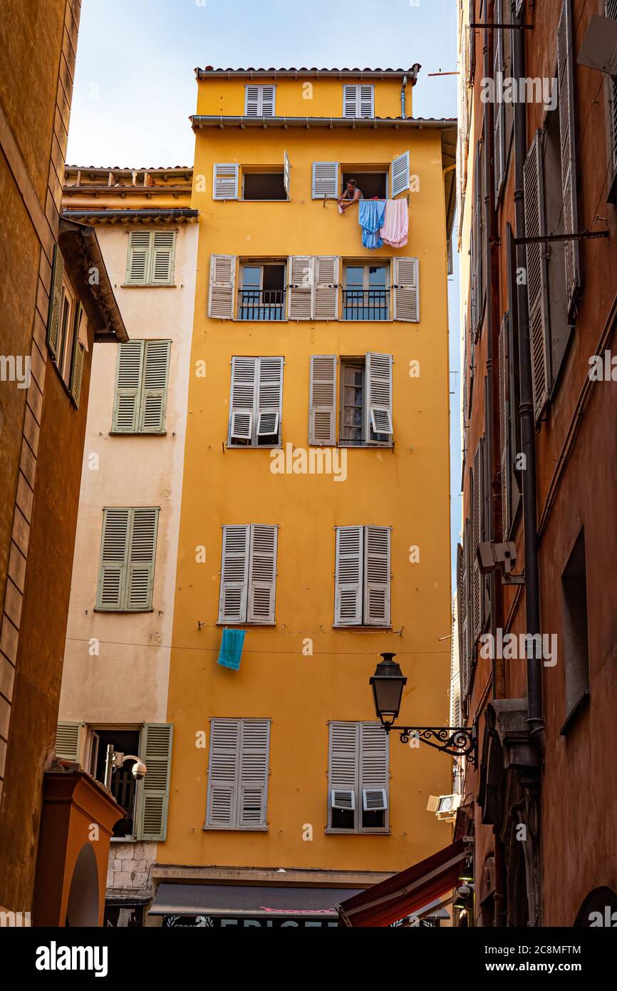 Typical buildings in the historic district of Nice - CITY OF NICE ...