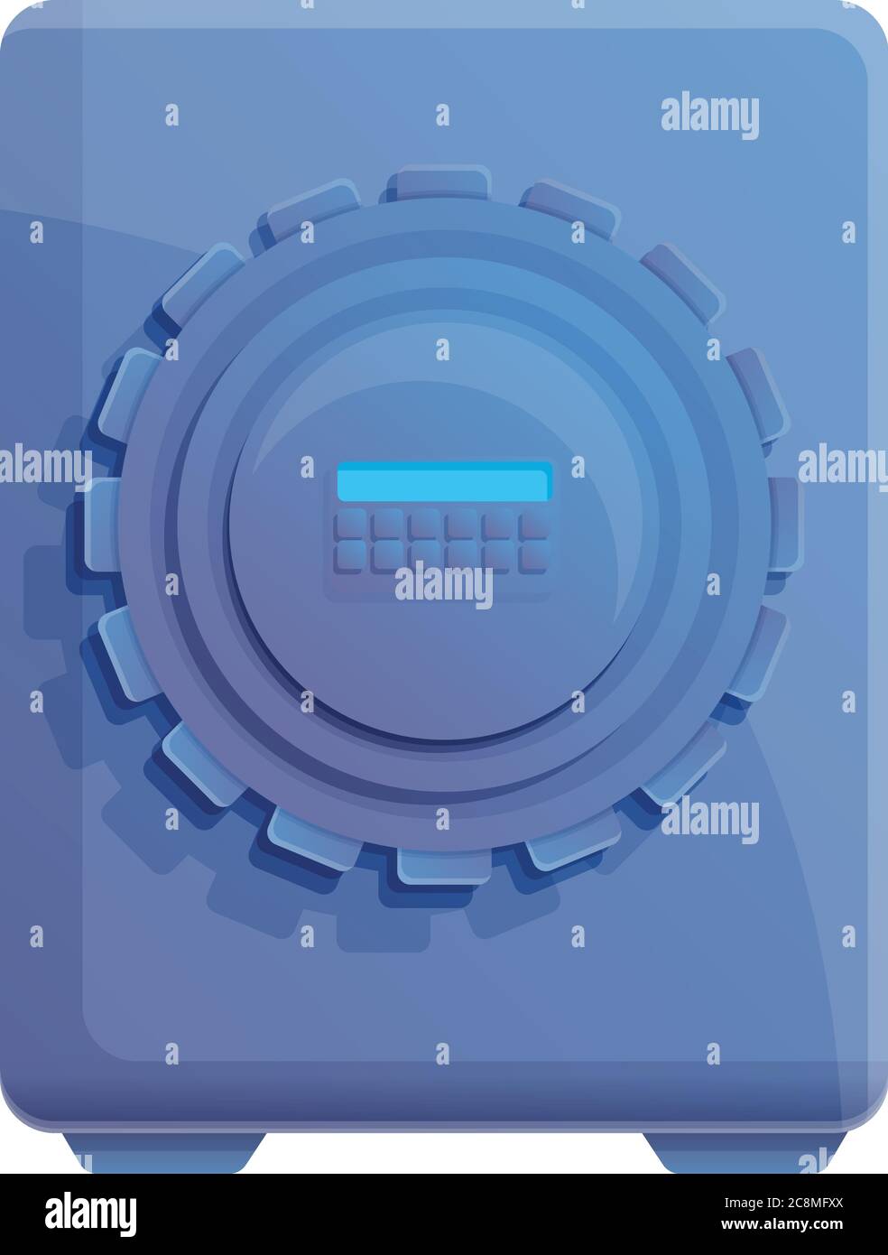 Storage documents safe icon. Cartoon of storage documents safe vector ...