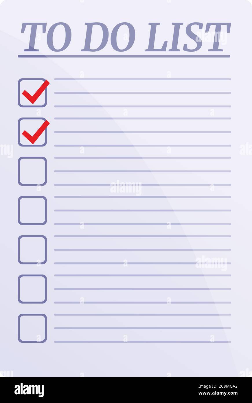 Done points to do list icon. Cartoon of done points to do list vector ...