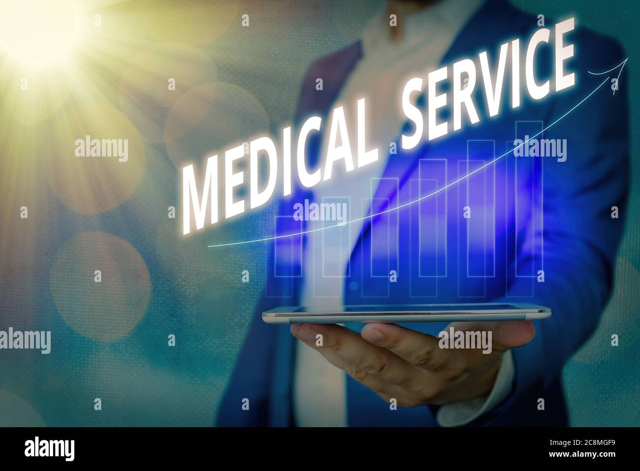 Word writing text Medical Service. Business photo showcasing care and ...