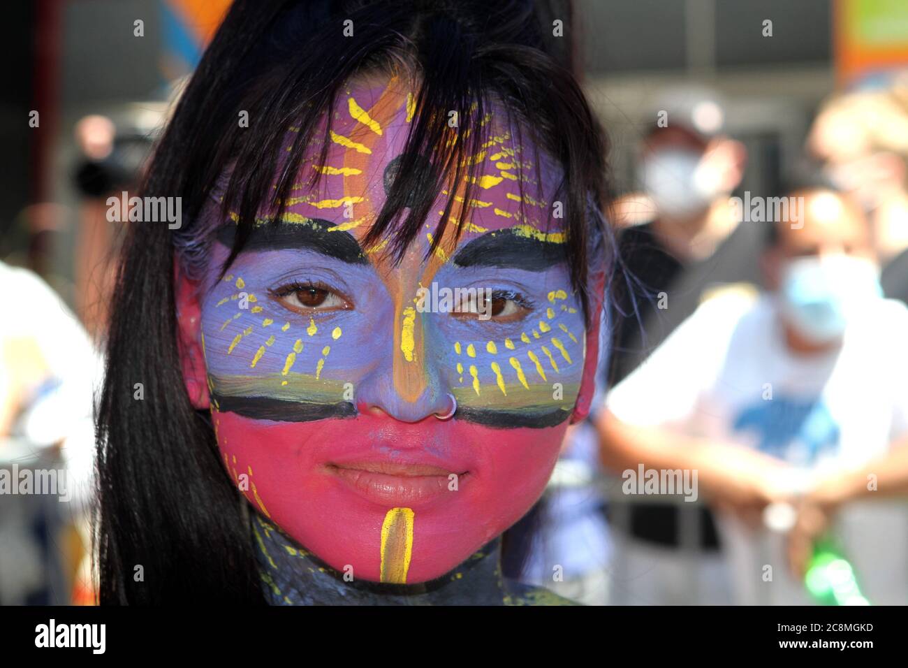 Nyc body painting day hi-res stock photography and images - Alamy