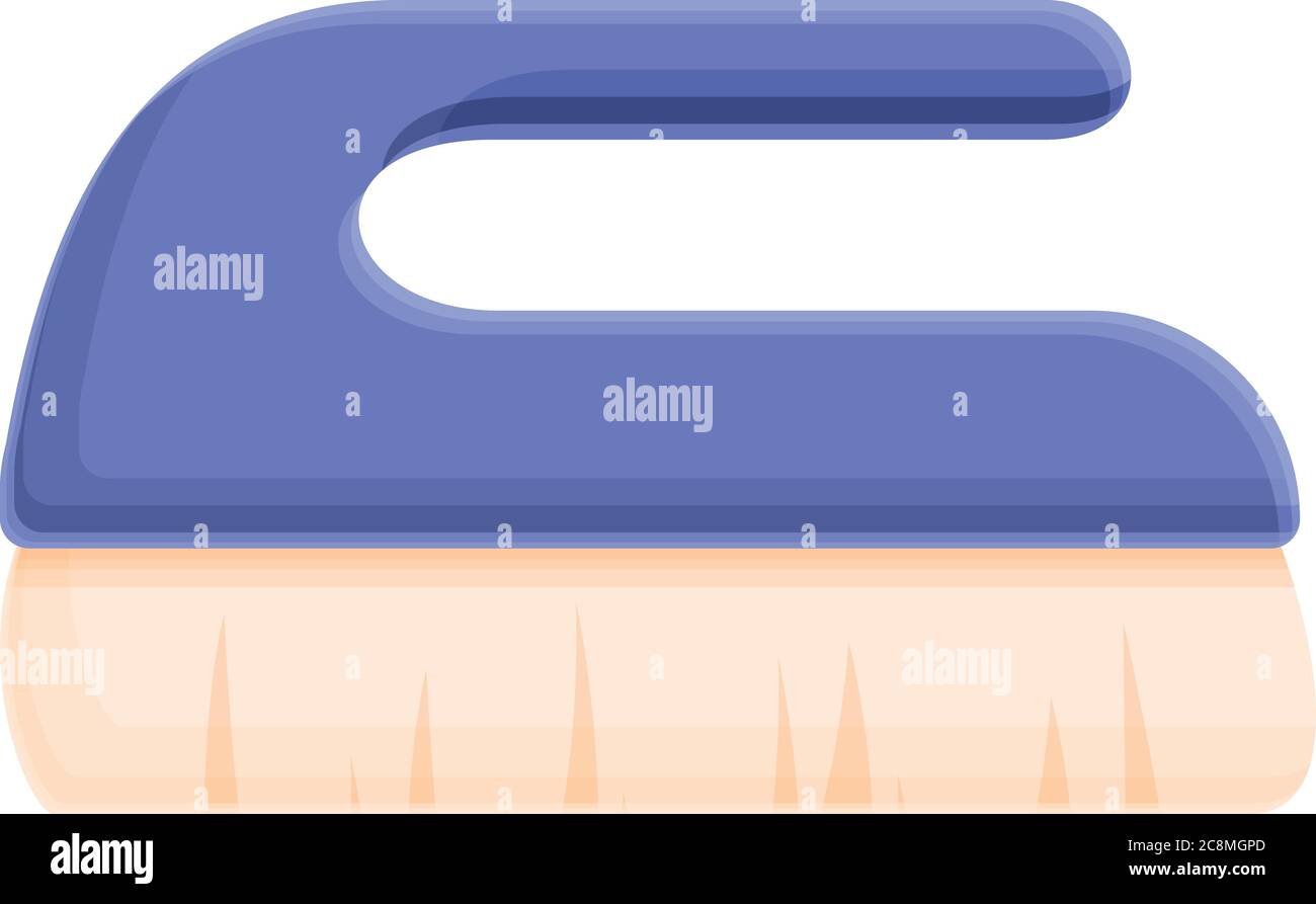 Clean brush icon. Cartoon of clean brush vector icon for web design ...