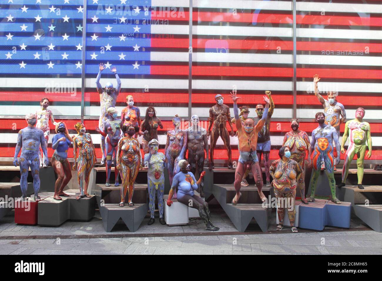 July 25, 2020, New York, New York, USA: The 7th annual NYC Body ...