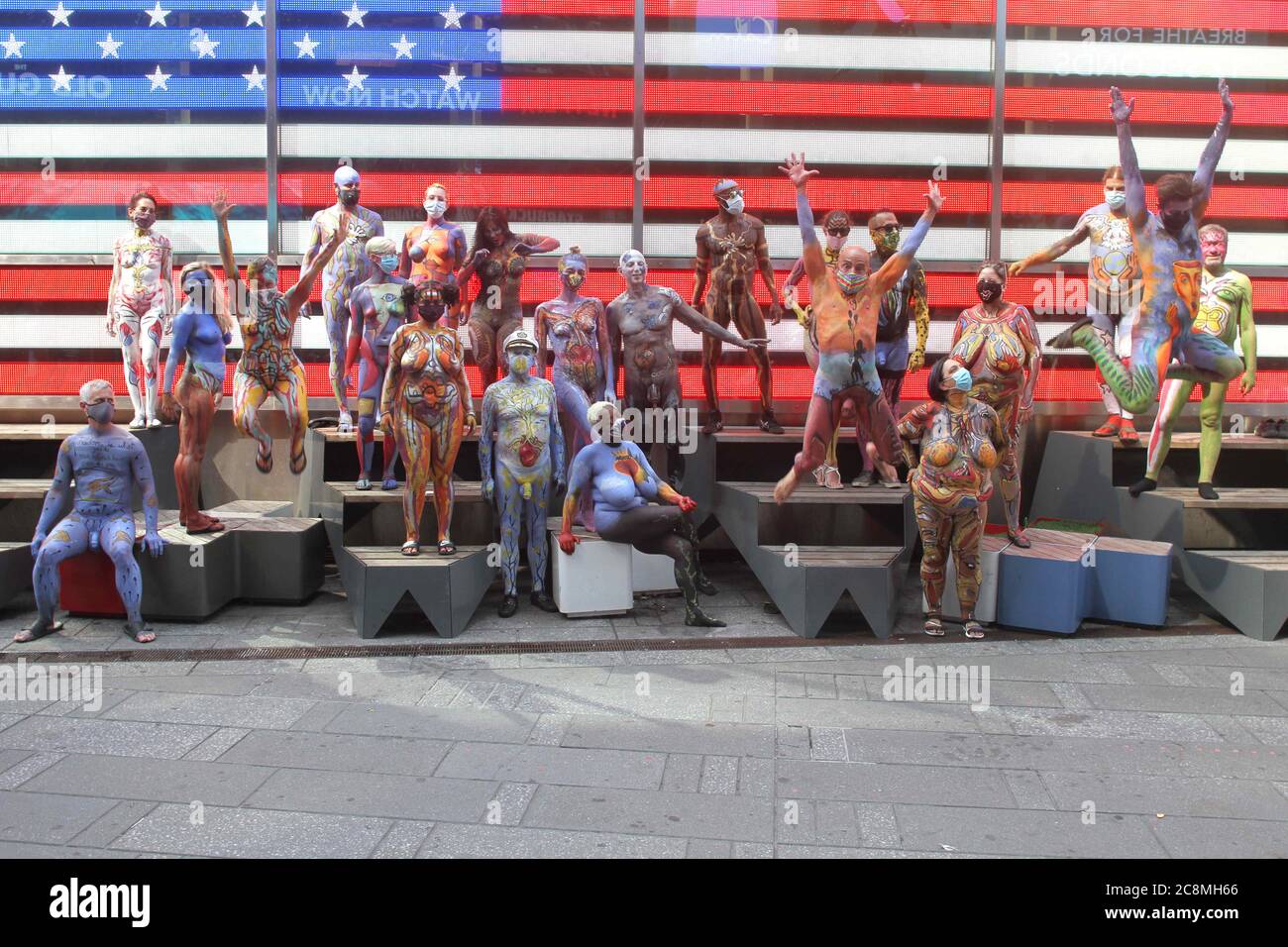 July 25, 2020, New York, New York, USA: The 7th annual NYC Body ...