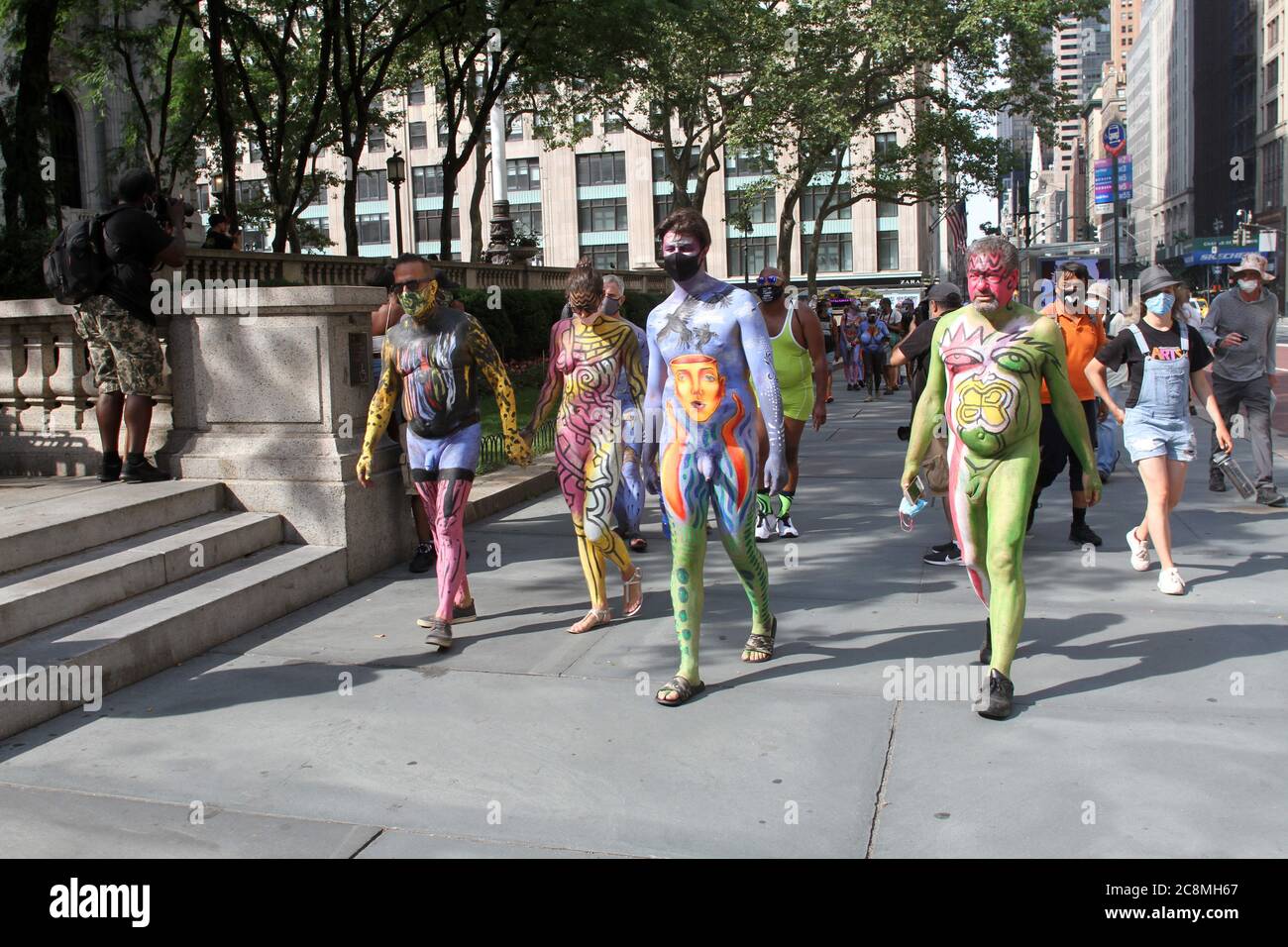 July 25, 2020, New York, New York, USA: The 7th annual NYC Body ...