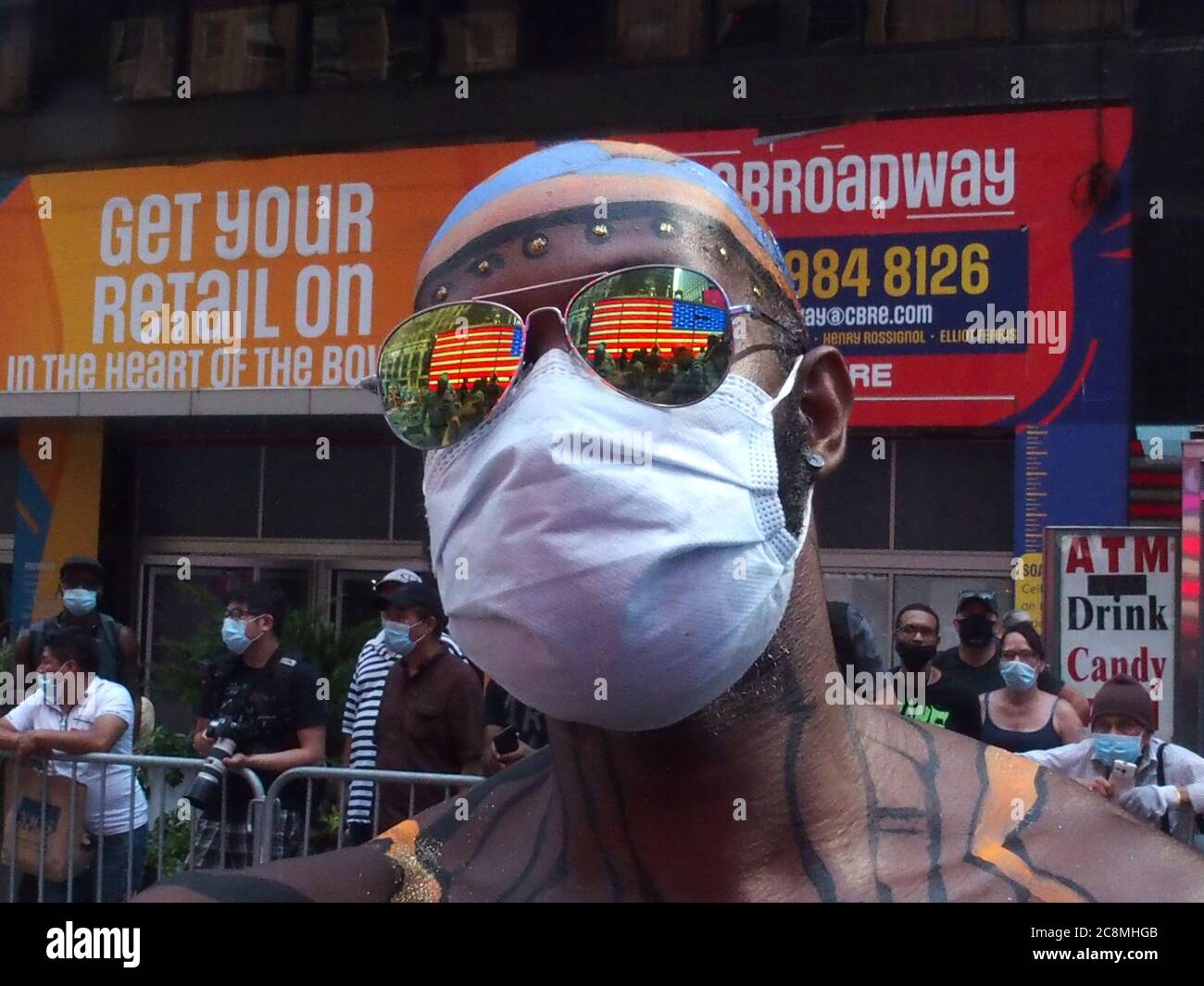 Nyc body painting day hi-res stock photography and images - Alamy