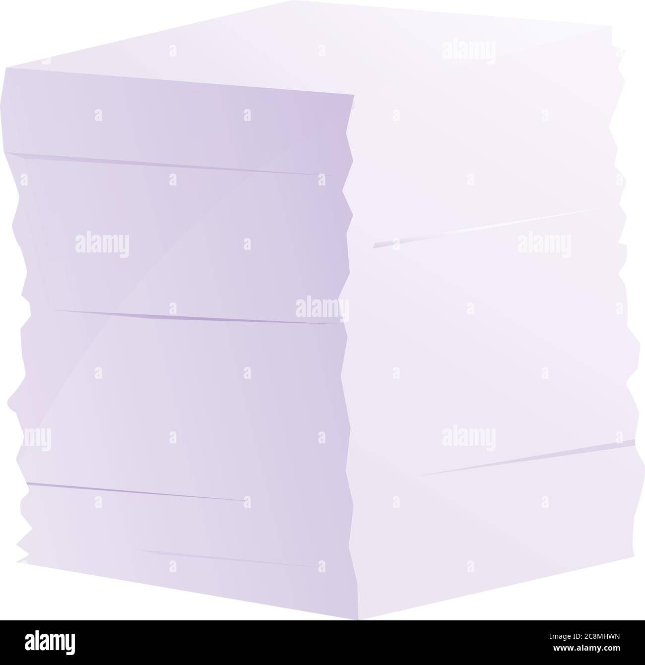 Storage documents papers stack icon. Cartoon of storage documents ...
