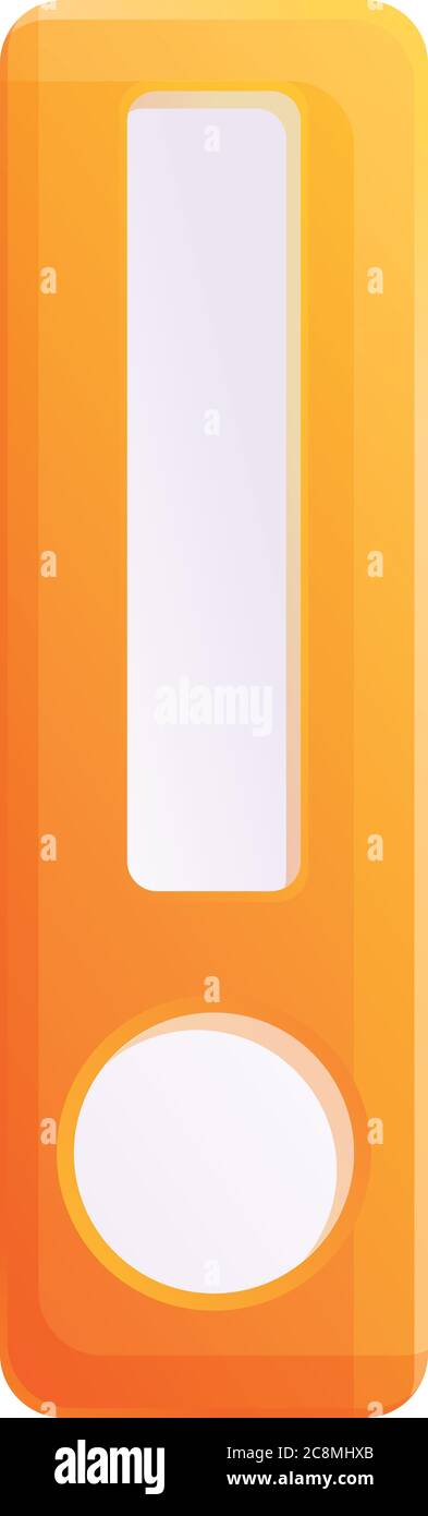 Storage documents map icon. Cartoon of storage documents map vector ...