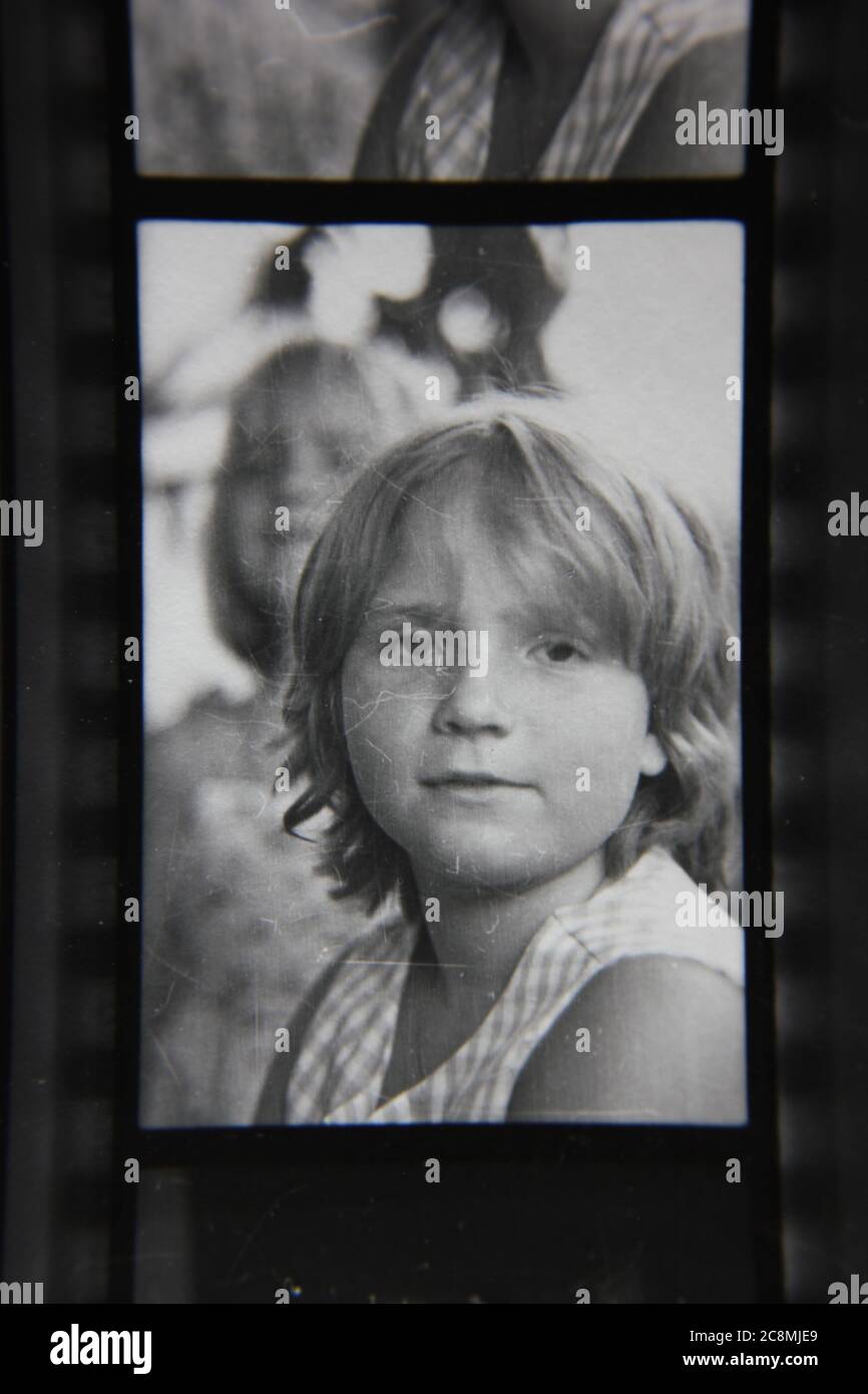 Fine 1970s Vintage Black And White Photography Of Two Young Girls