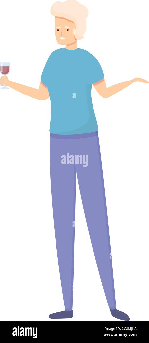 Happy retirement icon. Cartoon of happy retirement vector icon for web ...