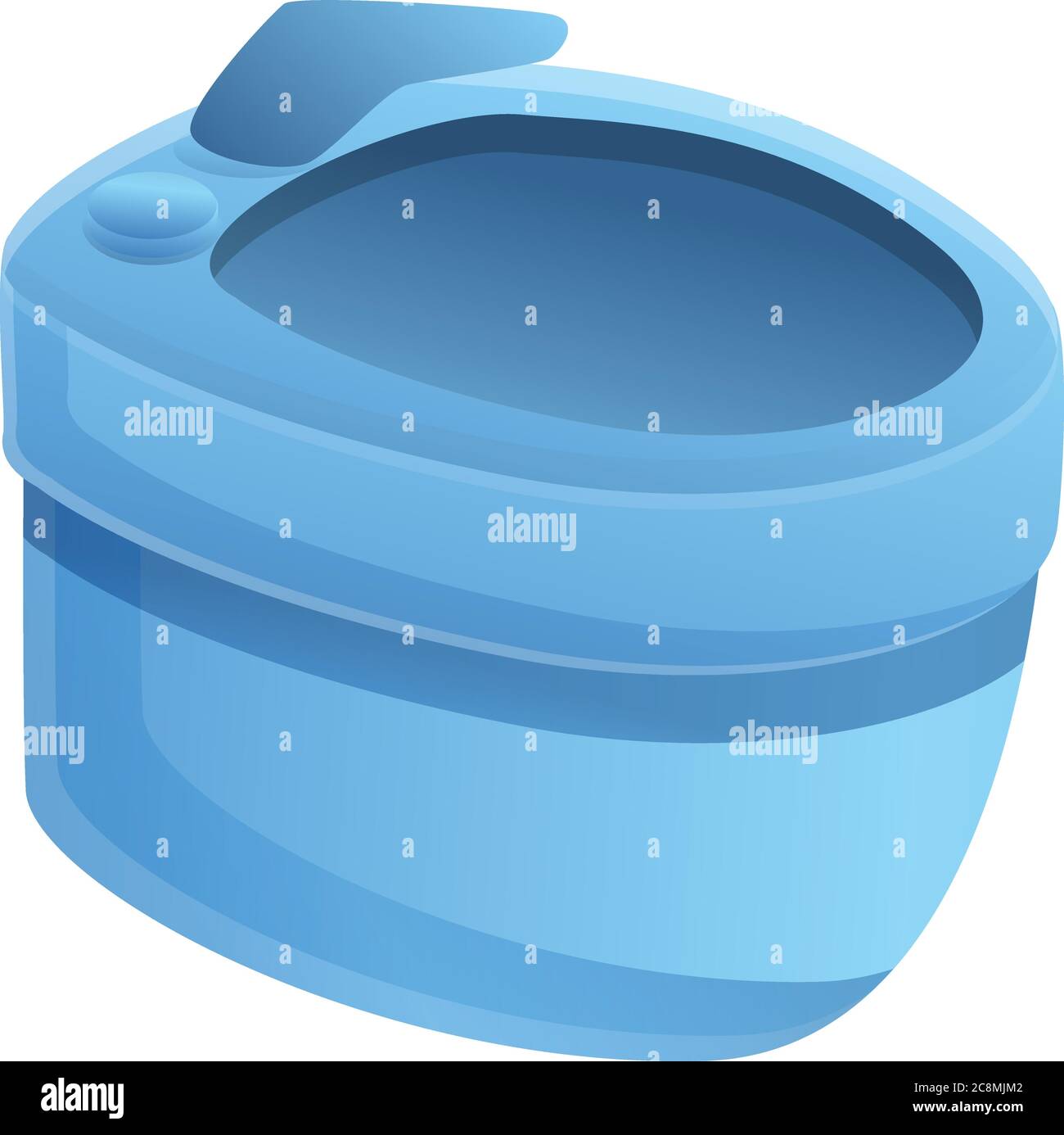 Ceramic bidet icon. Cartoon of ceramic bidet vector icon for web design ...