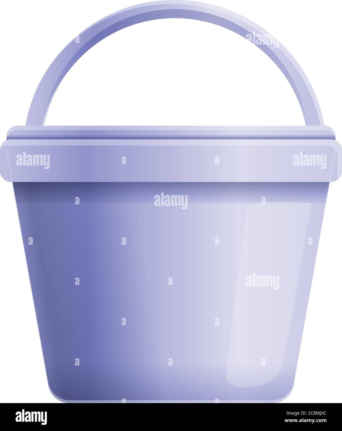 Food bucket icon. Cartoon of food bucket vector icon for web design ...