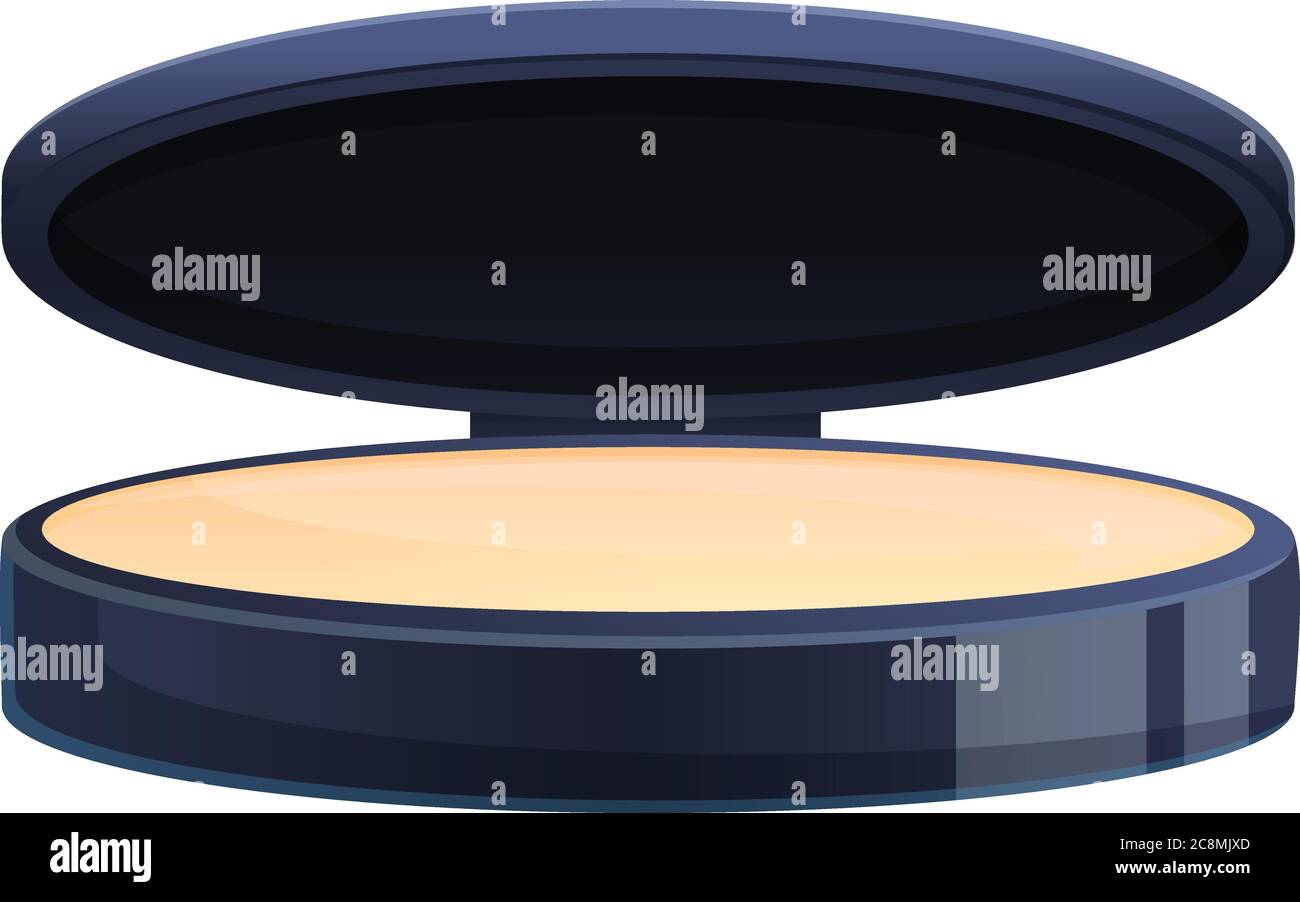 Face beauty powder icon. Cartoon of face beauty powder vector icon for ...